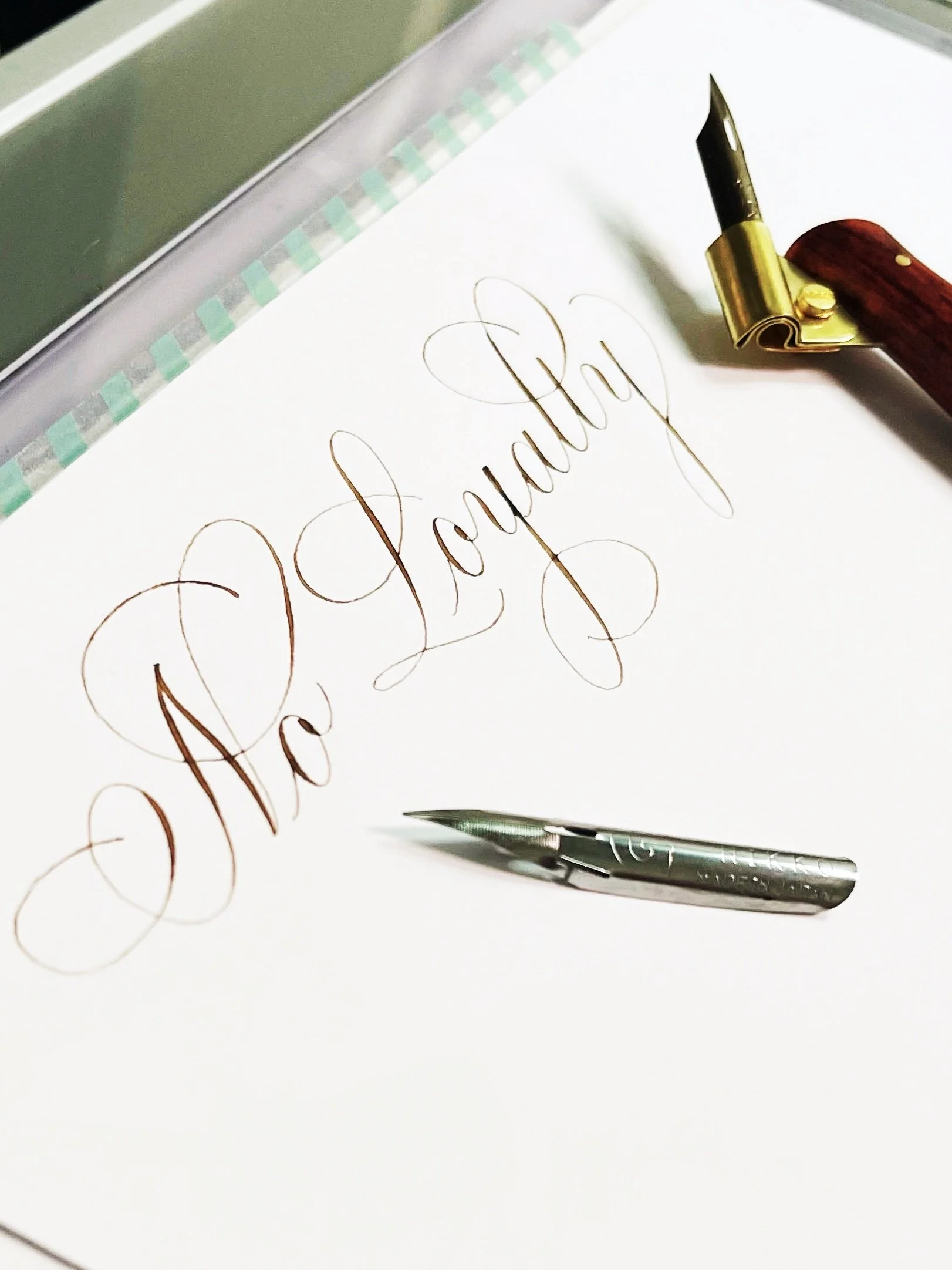 Developing Preferences - The Creature Comforts of Calligraphy — Stacey ...