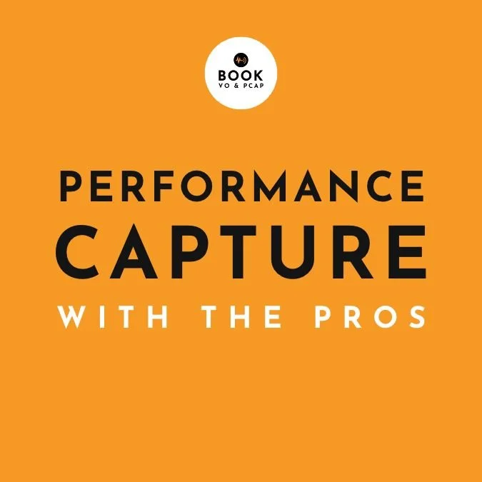 Book VO & Pcap - Performance Capture and Voiceover training for Video Games