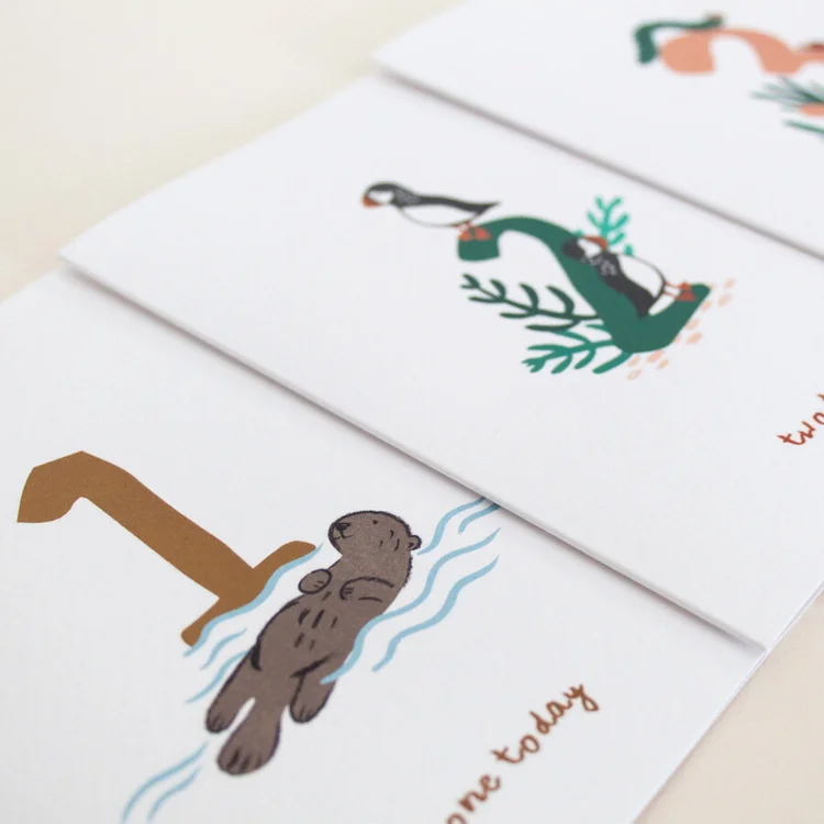 Two Today Puffin Card — Emma Alviti