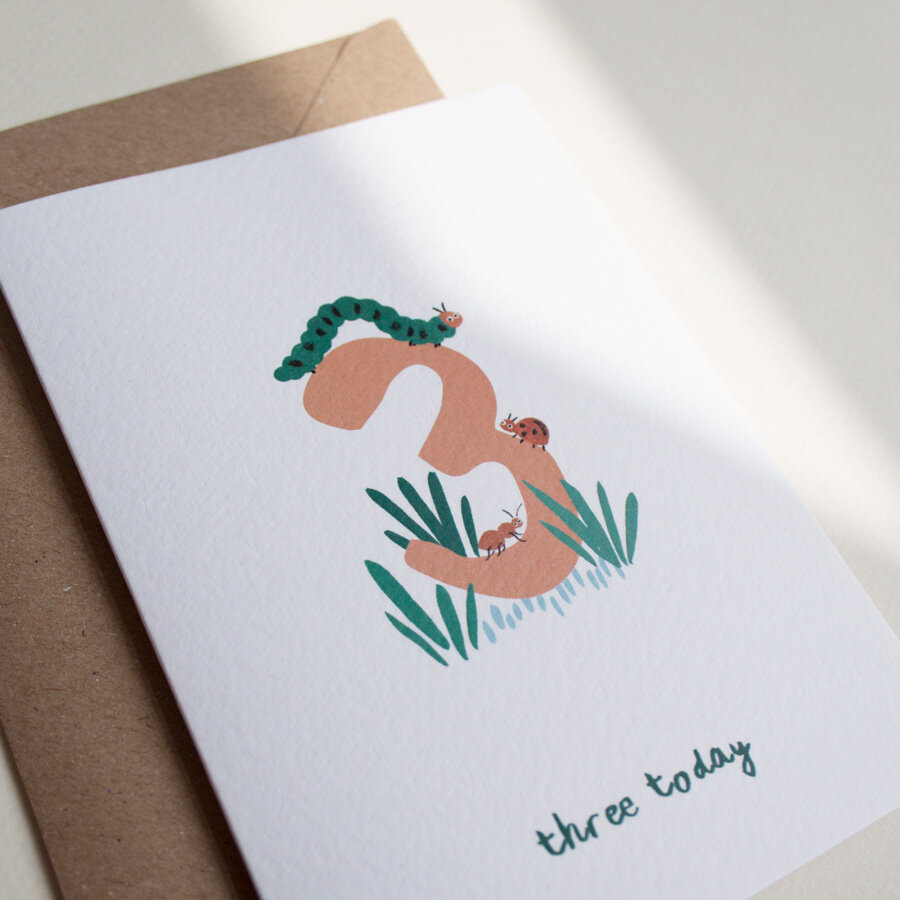 Two Today Puffin Card — Emma Alviti