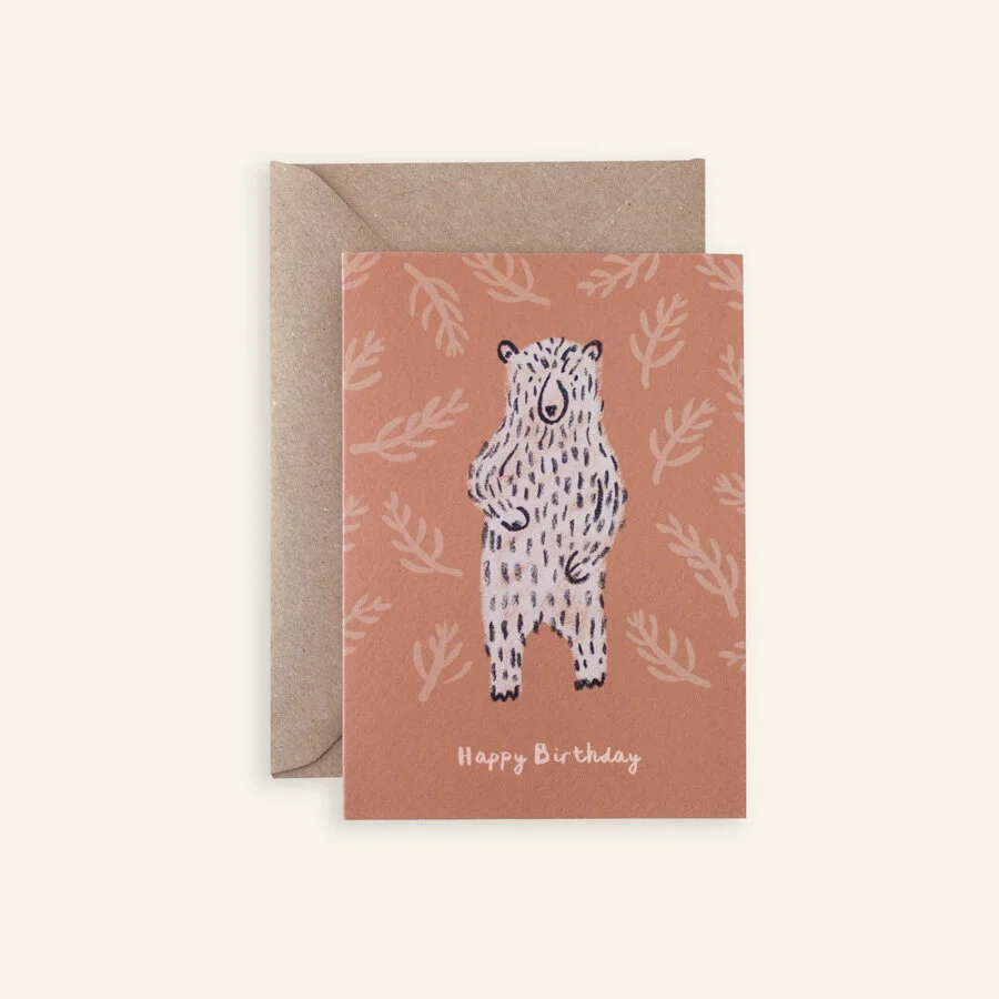 Children's Birthday Bear Card — Emma Alviti