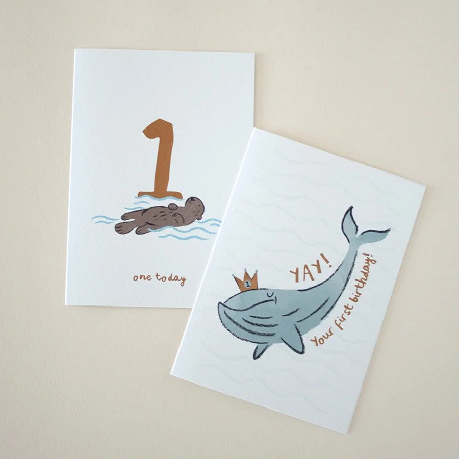 Two Today Puffin Card — Emma Alviti