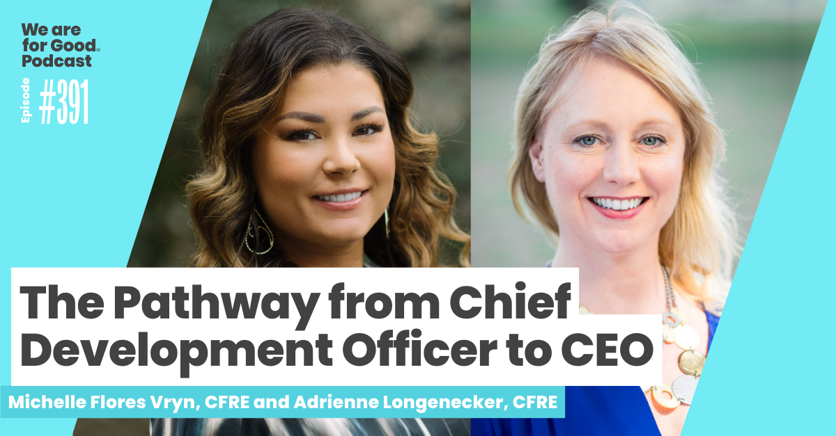 391. The Pathway from Chief Development Officer to CEO - Michelle ...