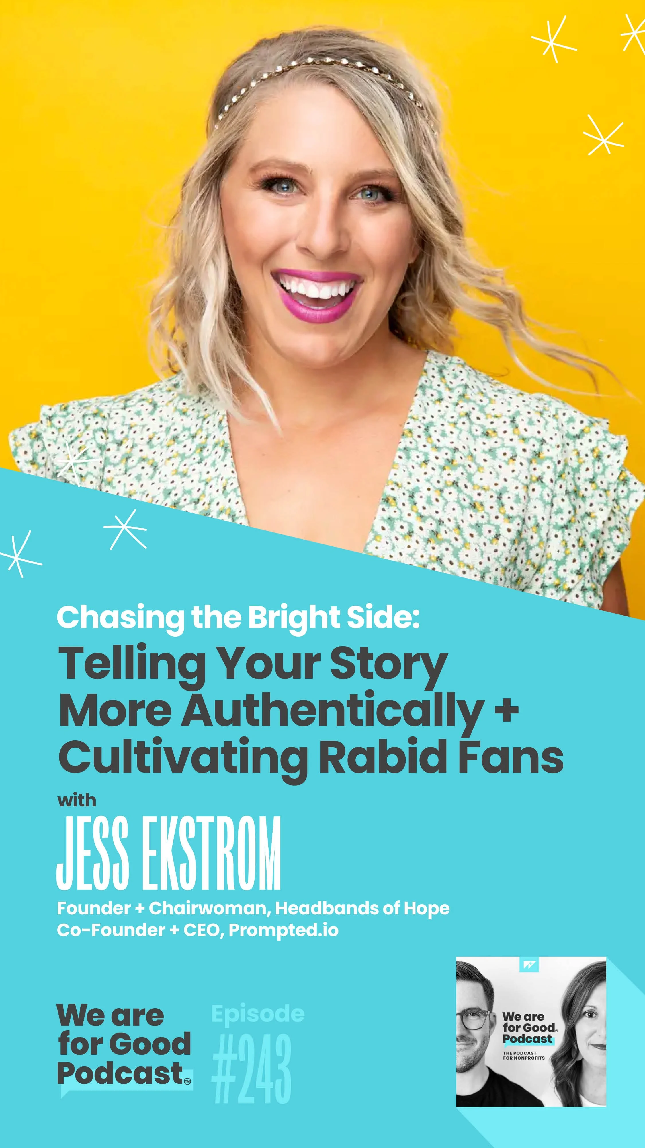 [2022] Interview with Jess Ekstrom — We Are For Good