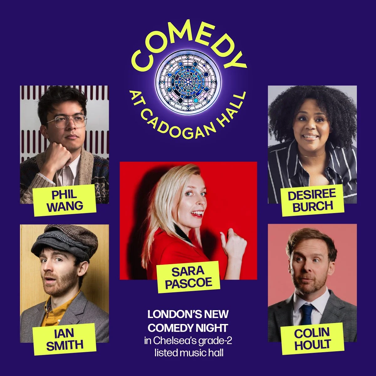 Comedy At Cadogan Hall — Berk's Nest