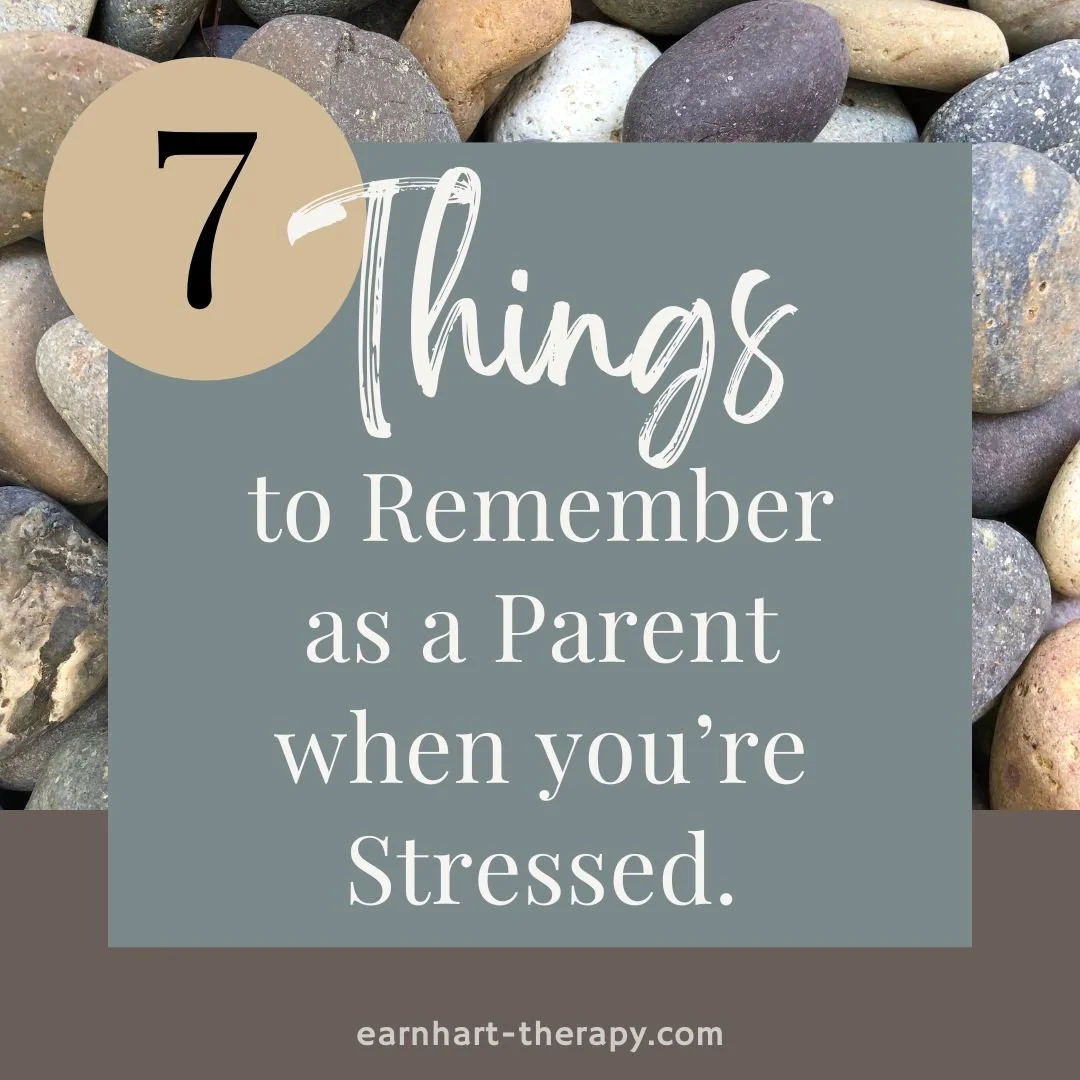 7 Things to Remember as a Parent When You’re Stressed. — Tami Earnhart ...