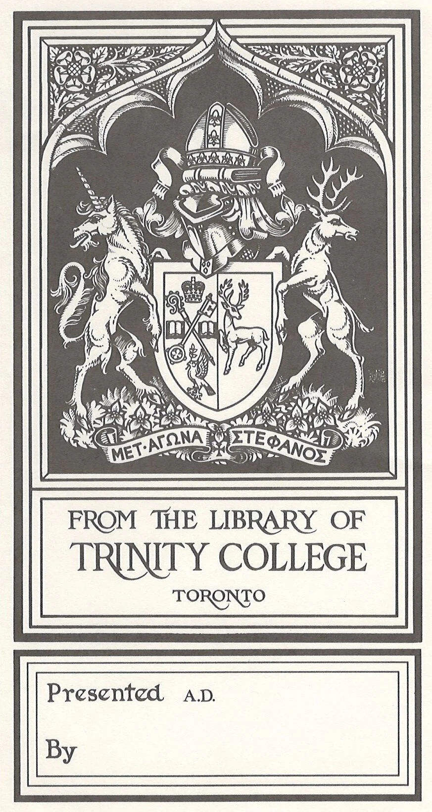 Bookplate Collection — The Gentleman’s Bastion