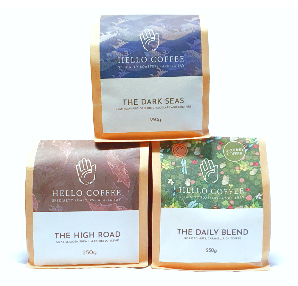 Hello Coffee: Coffee Bean Roasters Apollo Bay - Victoria