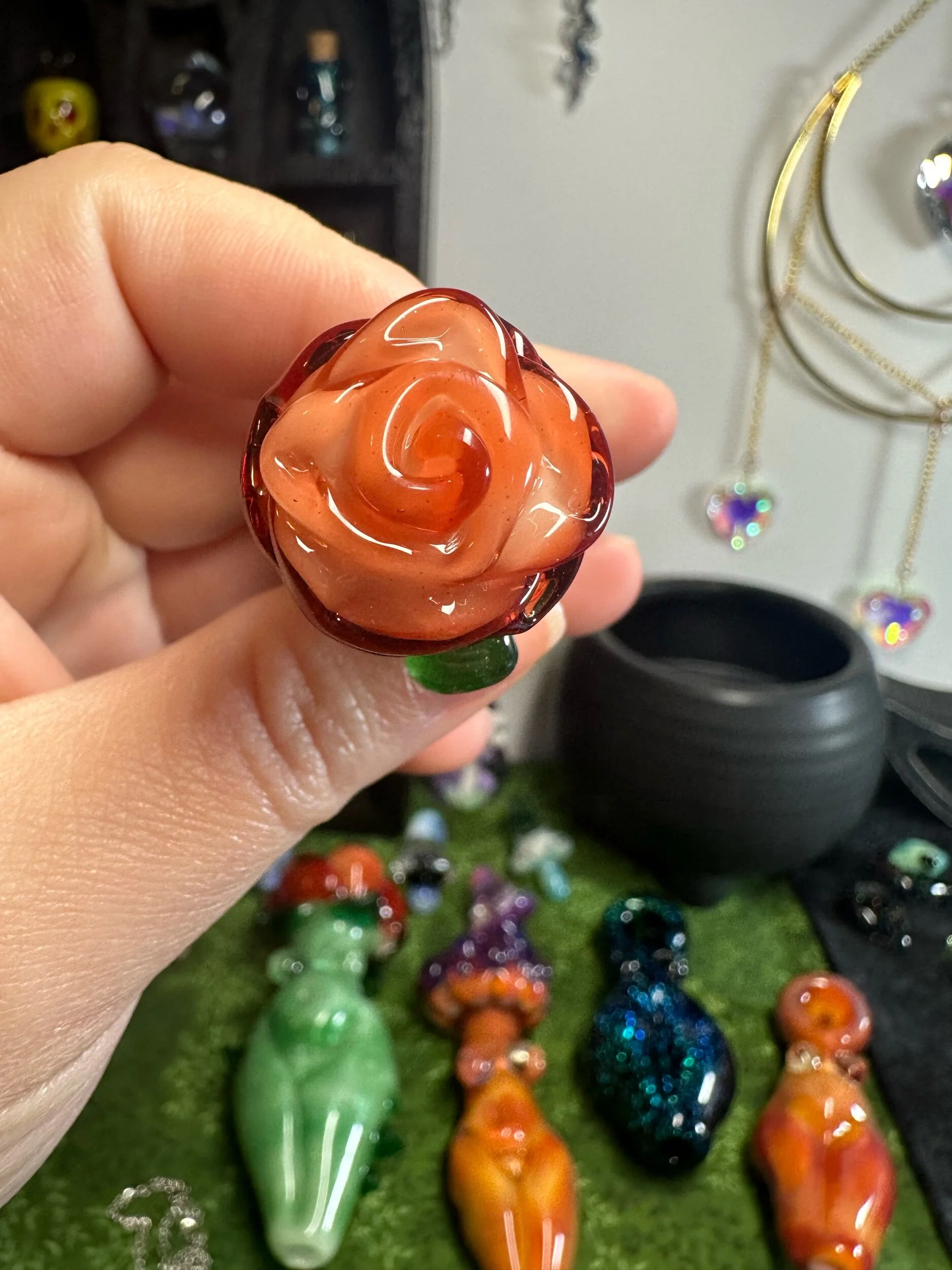 Rose Goddess - made after ordered — Intrigue and Entropy - Blown Glass ...