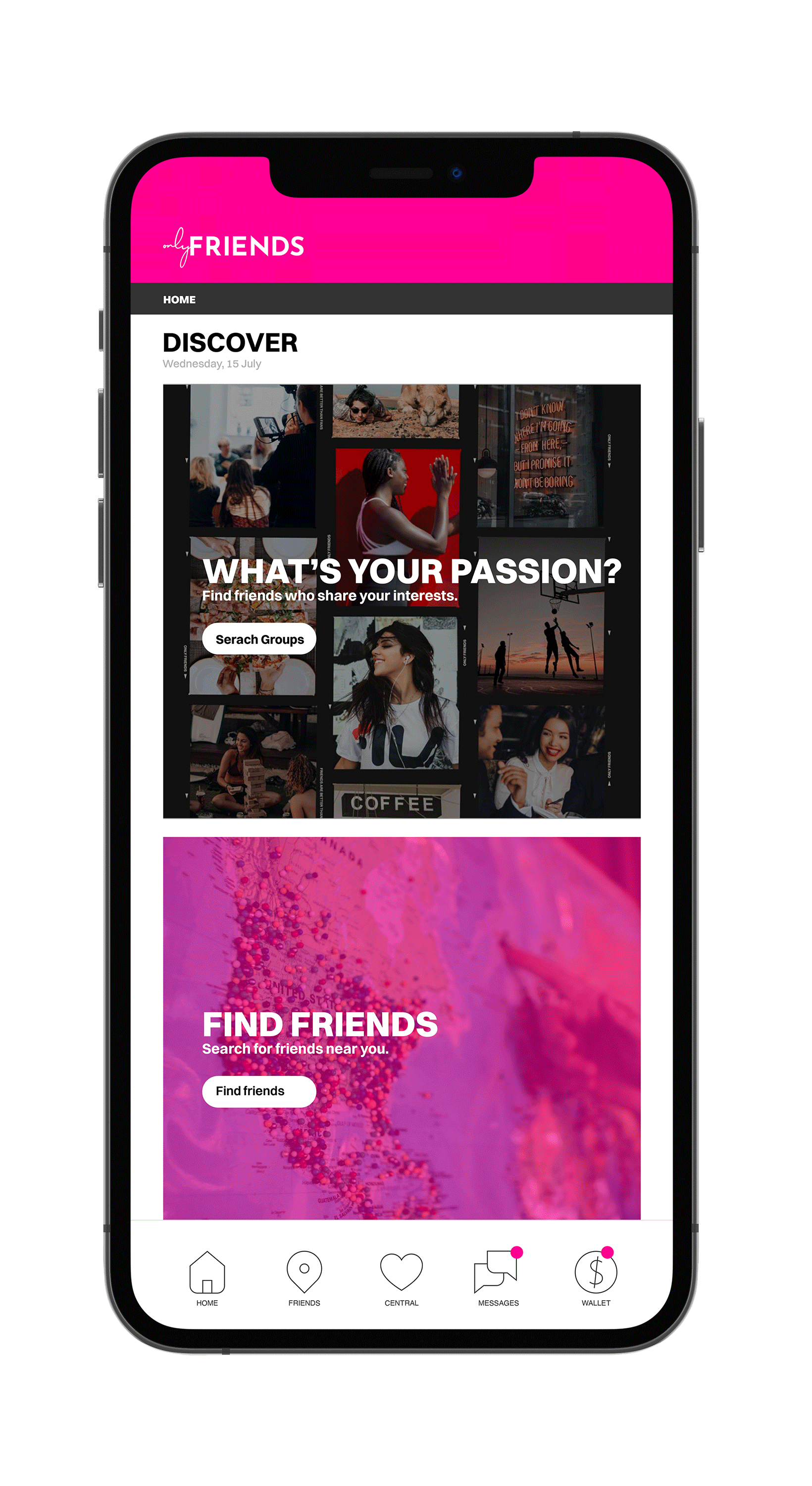 Join Now — Only Friends