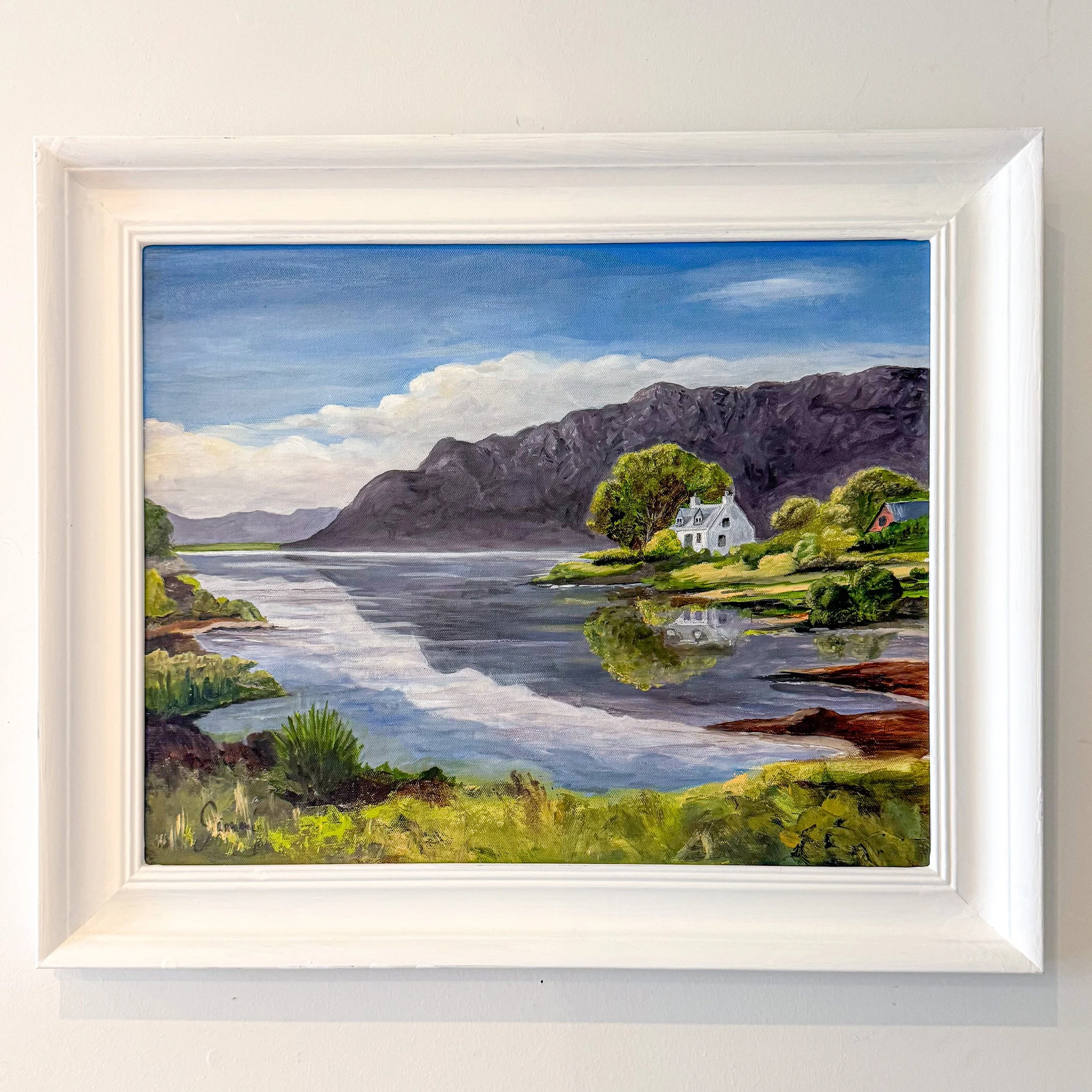 Above Dinner Bridge by Allan Lawson — Finzean Estate