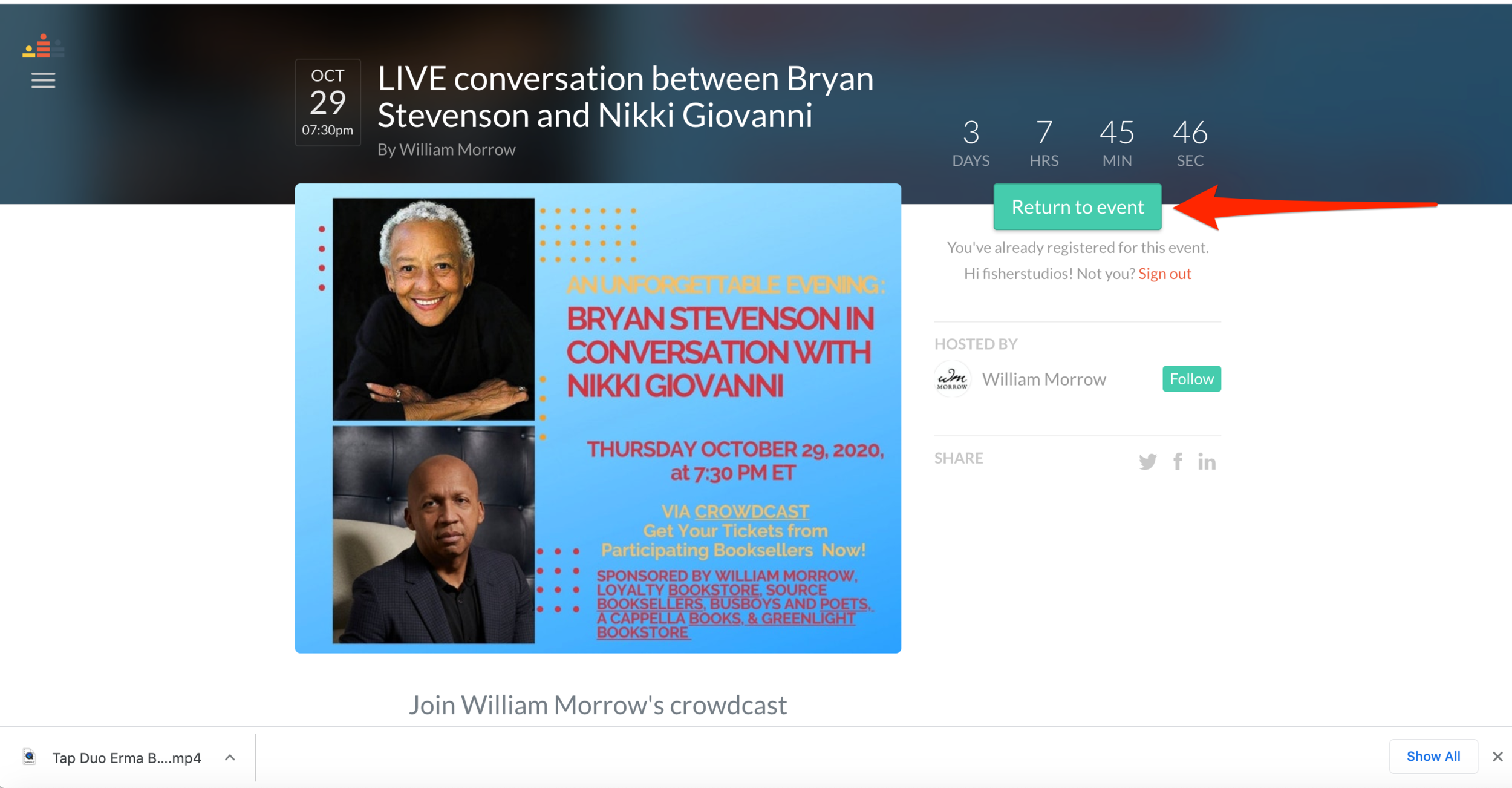 Crowdcast Specialist : Online Events