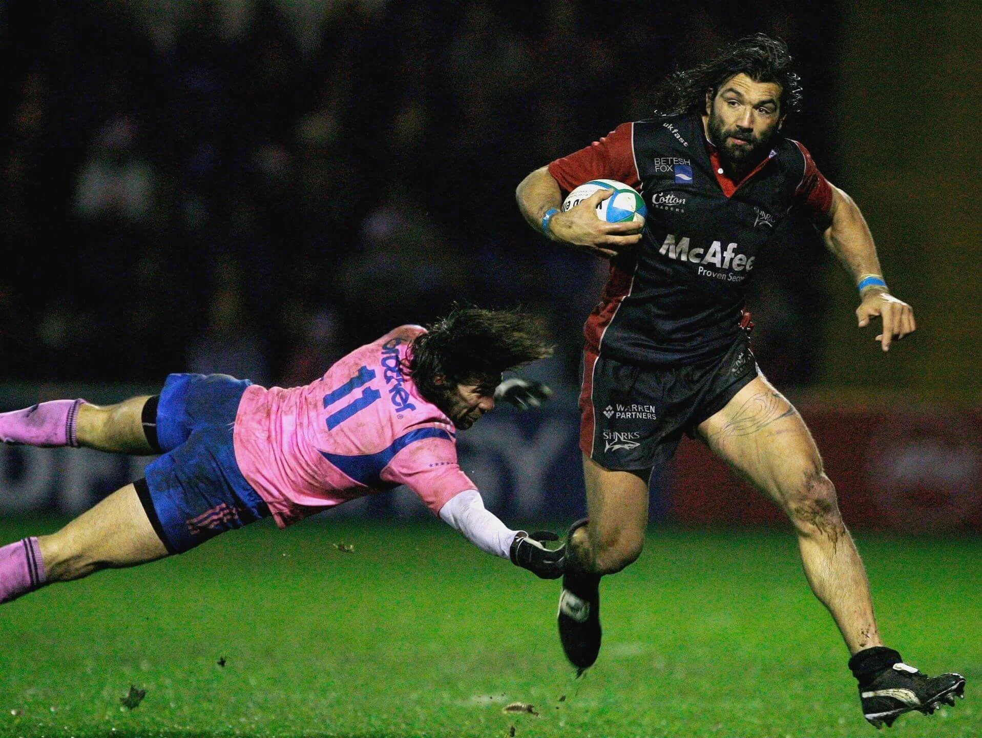 Celebrating the 2005/06 Sale Sharks Premiership Champions — Flanker