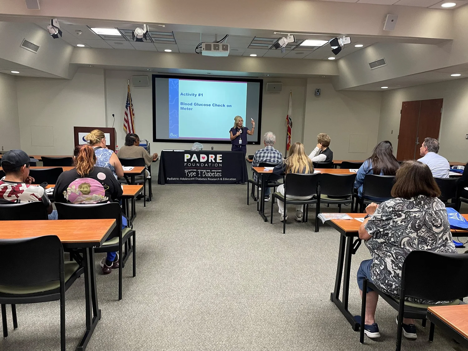 Type 1 diabetes events — PADRE Foundation