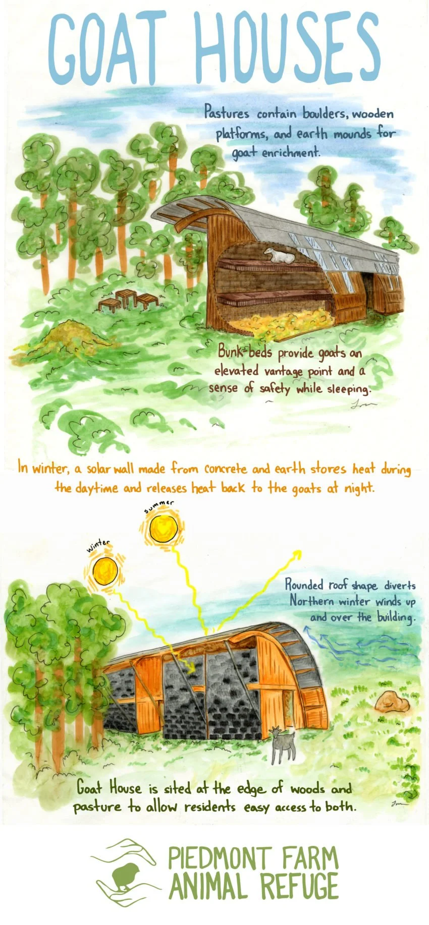 Animal-Centered Design — Piedmont Farm Animal Refuge