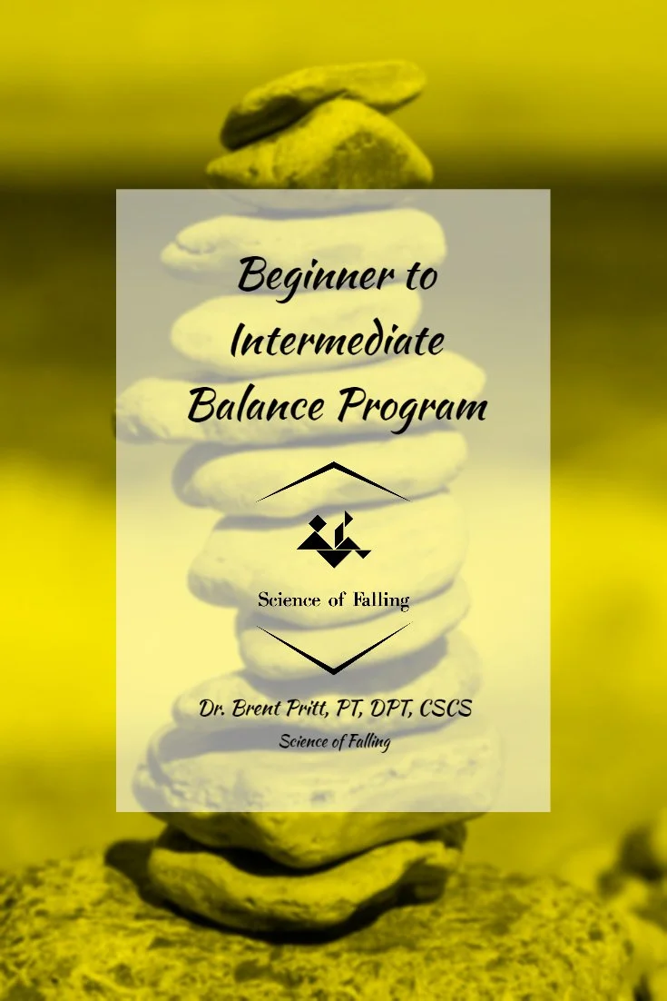 Science of Falling Beginner to Intermediate Balance Program — Science ...