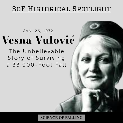 Vesna Vulović and The Unbelievable Story of Surviving a 33,000-Foot ...