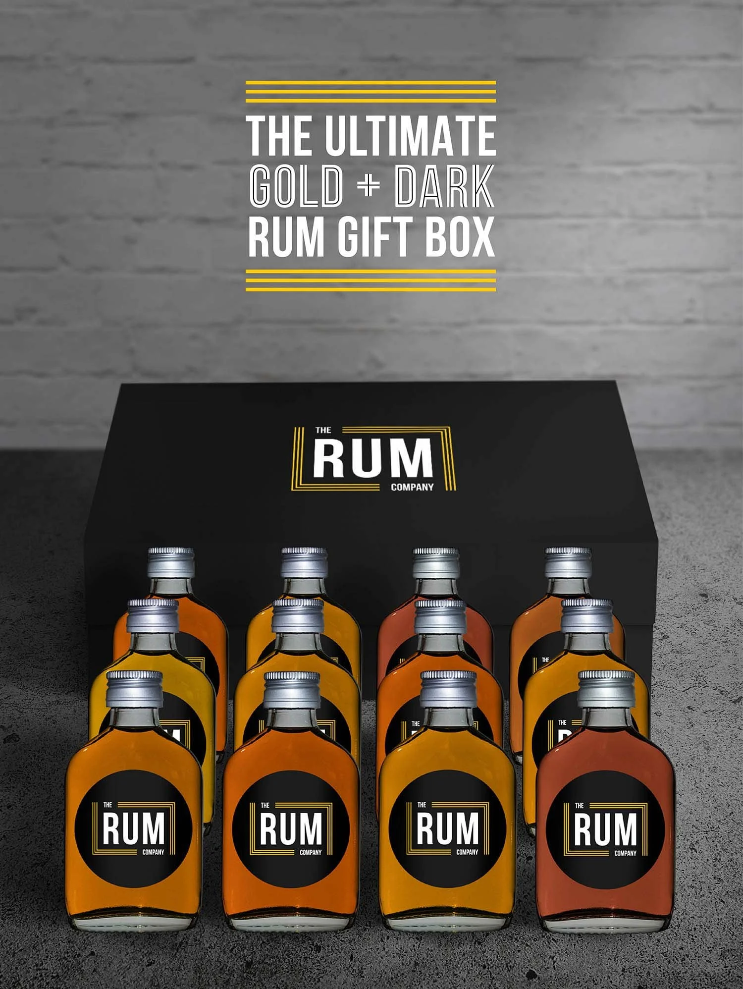 The Ultimate Rum Gift Box (12x50ml) - The Rum Company — The Rum Company ...