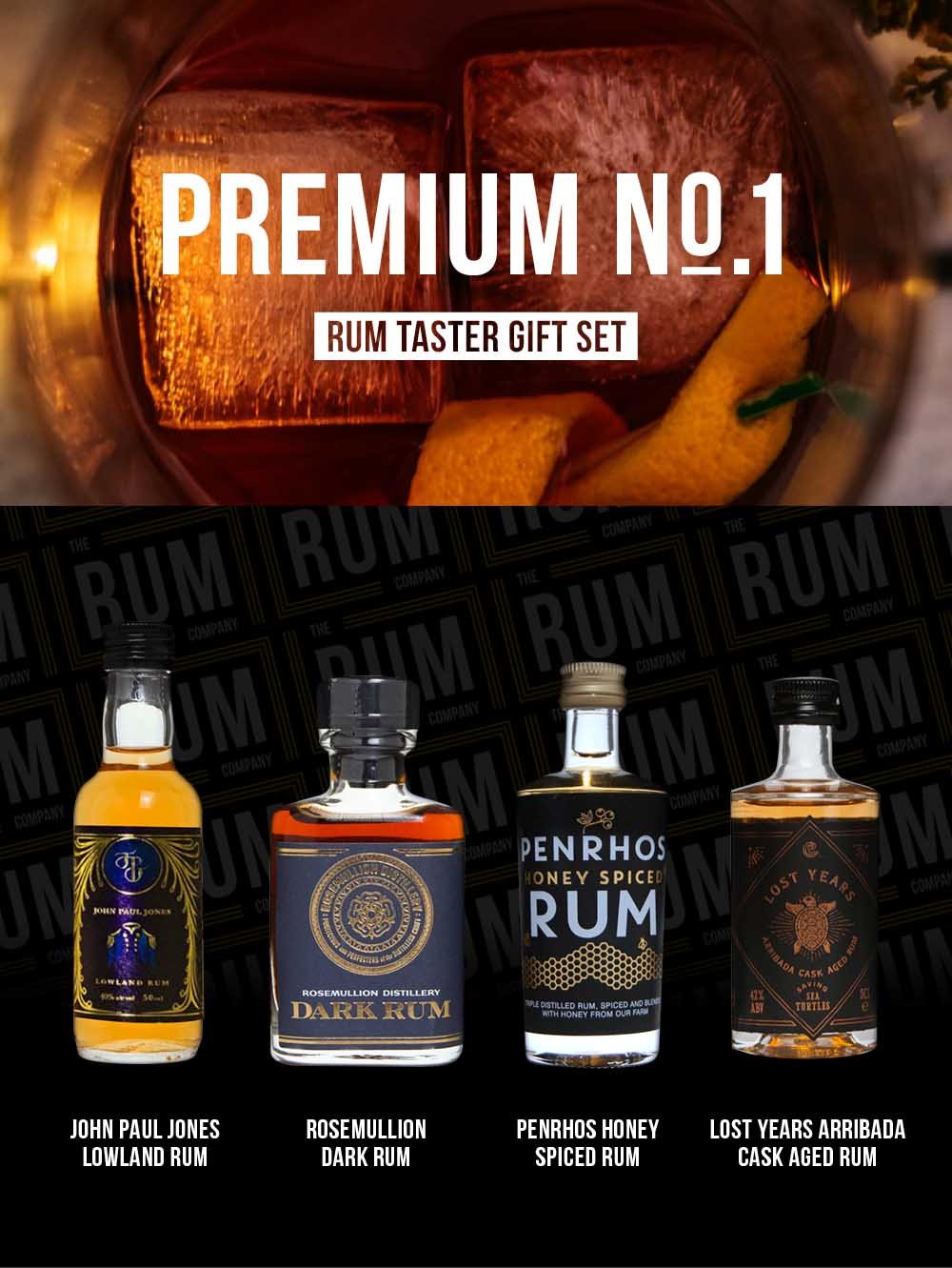 RUM TASTER GIFT SETS — Rum Shop — The Rum Company - Buy Rum Online ...