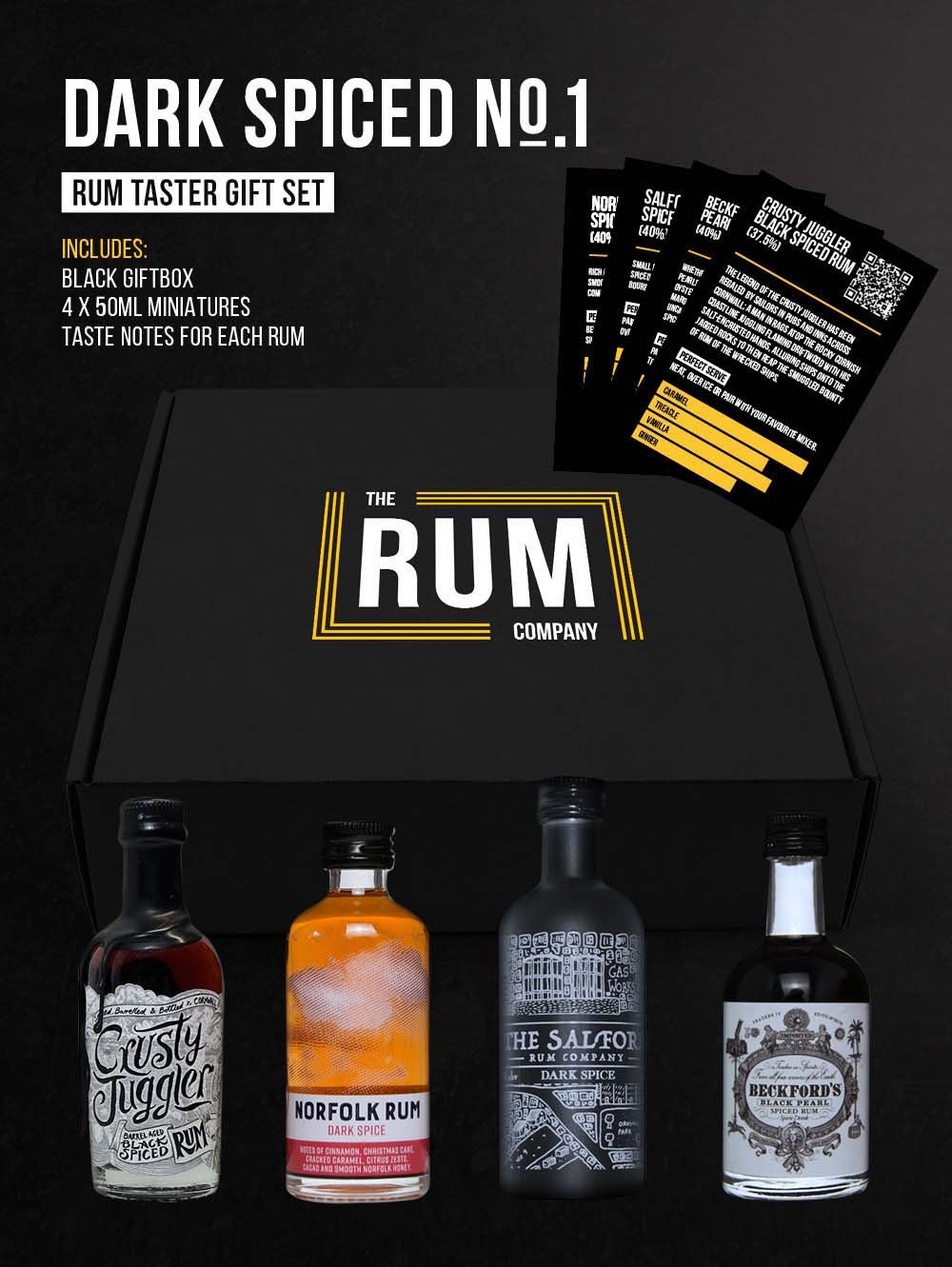 RUM TASTER GIFT SETS — Buy Rum Online UK | Spiced & Dark Rum Bottles ...