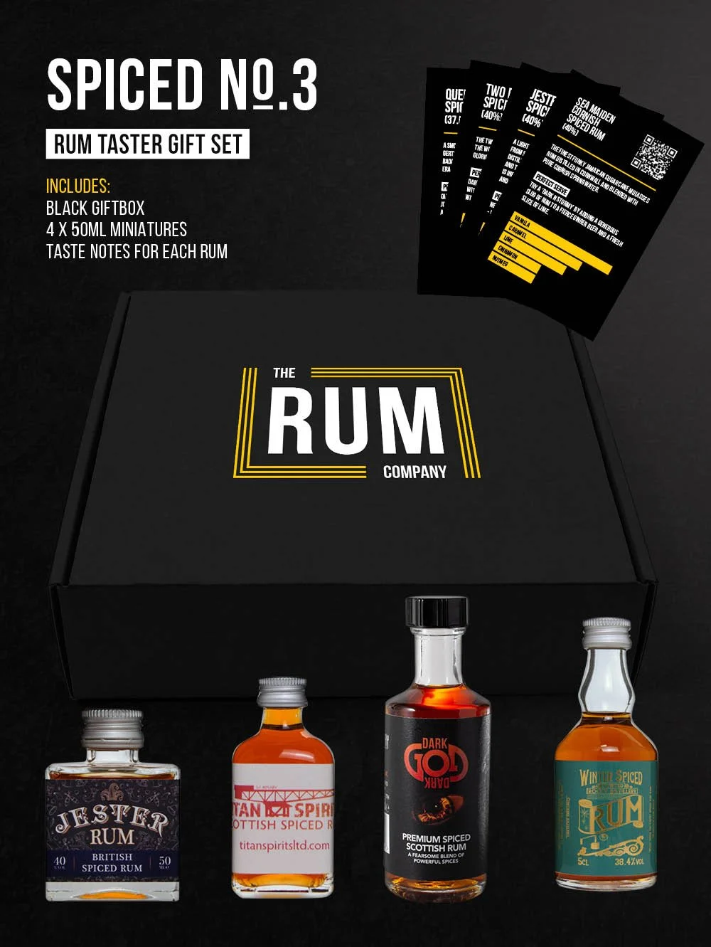 Dark God Scottish Spiced Rum - The Rum Company — The Rum Company - Buy ...