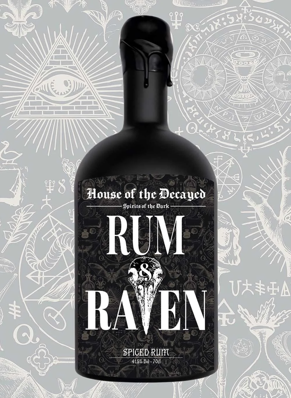Dark God Scottish Spiced Rum — The Rum Company - British Rum ...