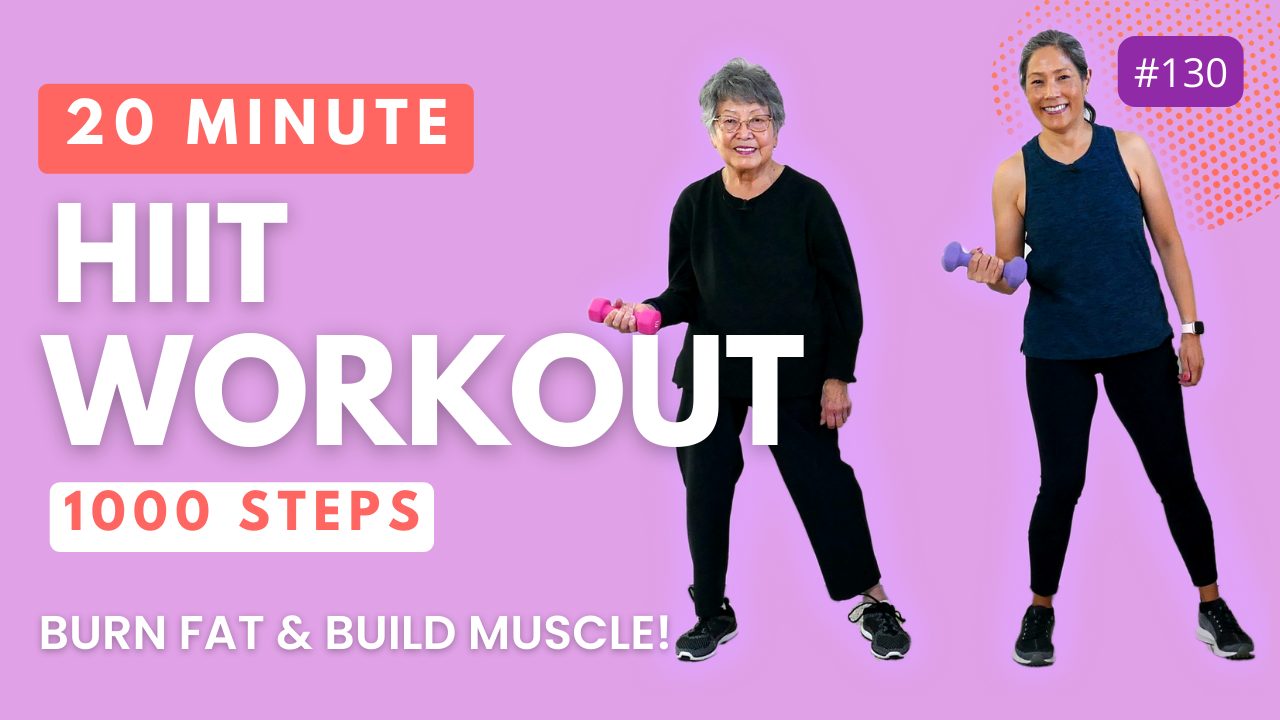 20 Minute HIIT Workout for Beginners, Seniors — yes2next