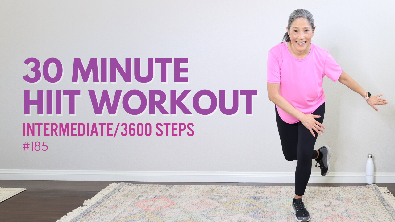 30 minute Weight Loss HIIT for Seniors - intermediate level — yes2next