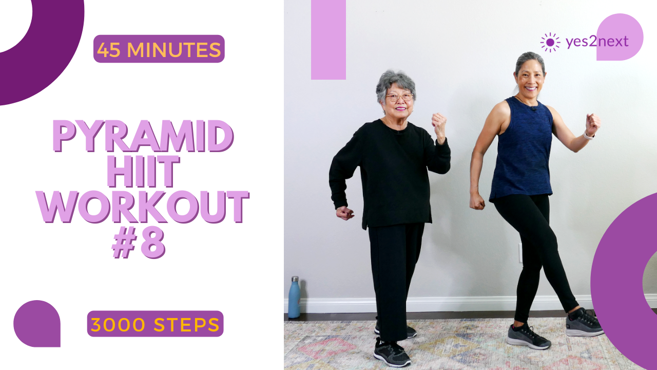 45-minute Pyramid HIIT Workout — yes2next