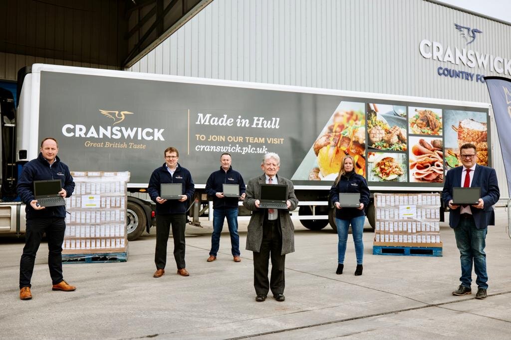 Cranswick donates 1,150 laptops to east Hull children — The Hull Story
