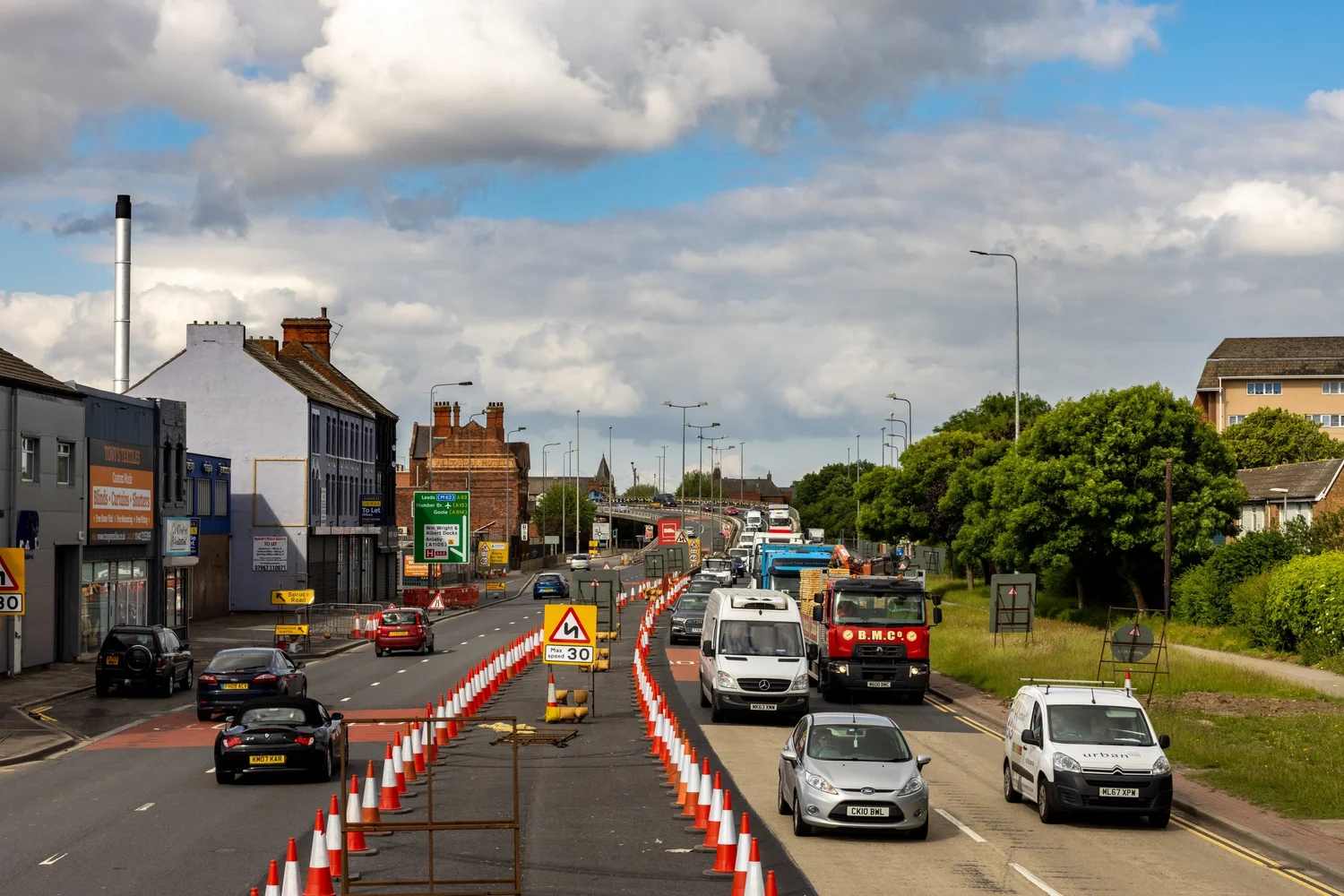 Traffic warning on A63 over bridge repair and planned closure — The ...