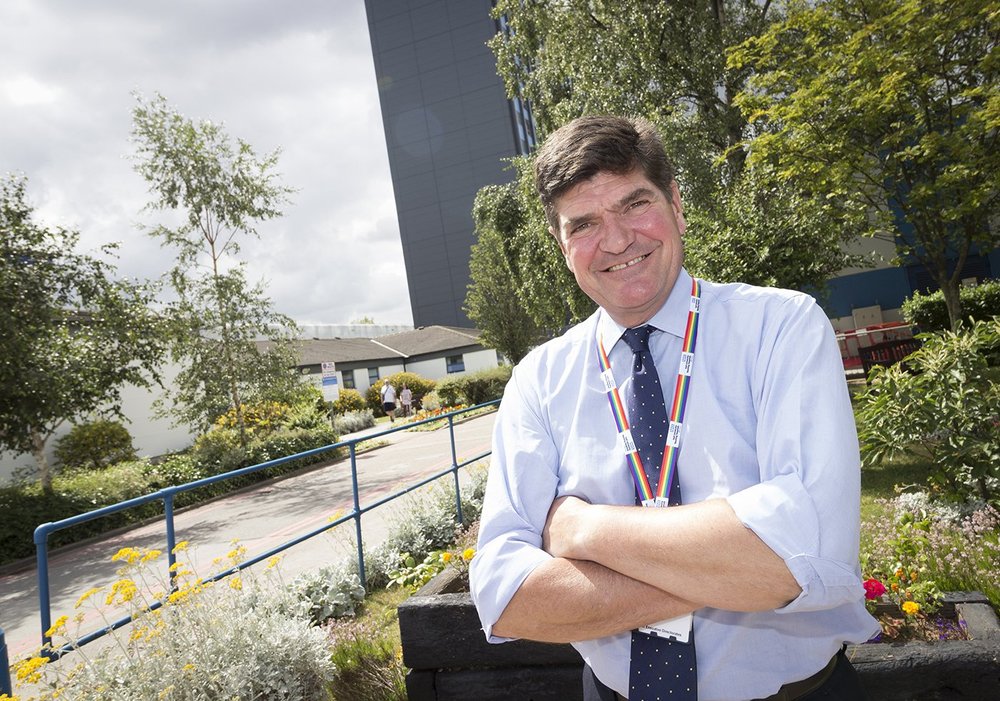 Chris Long, chief executive of Hull's hospitals trust, has announced ...