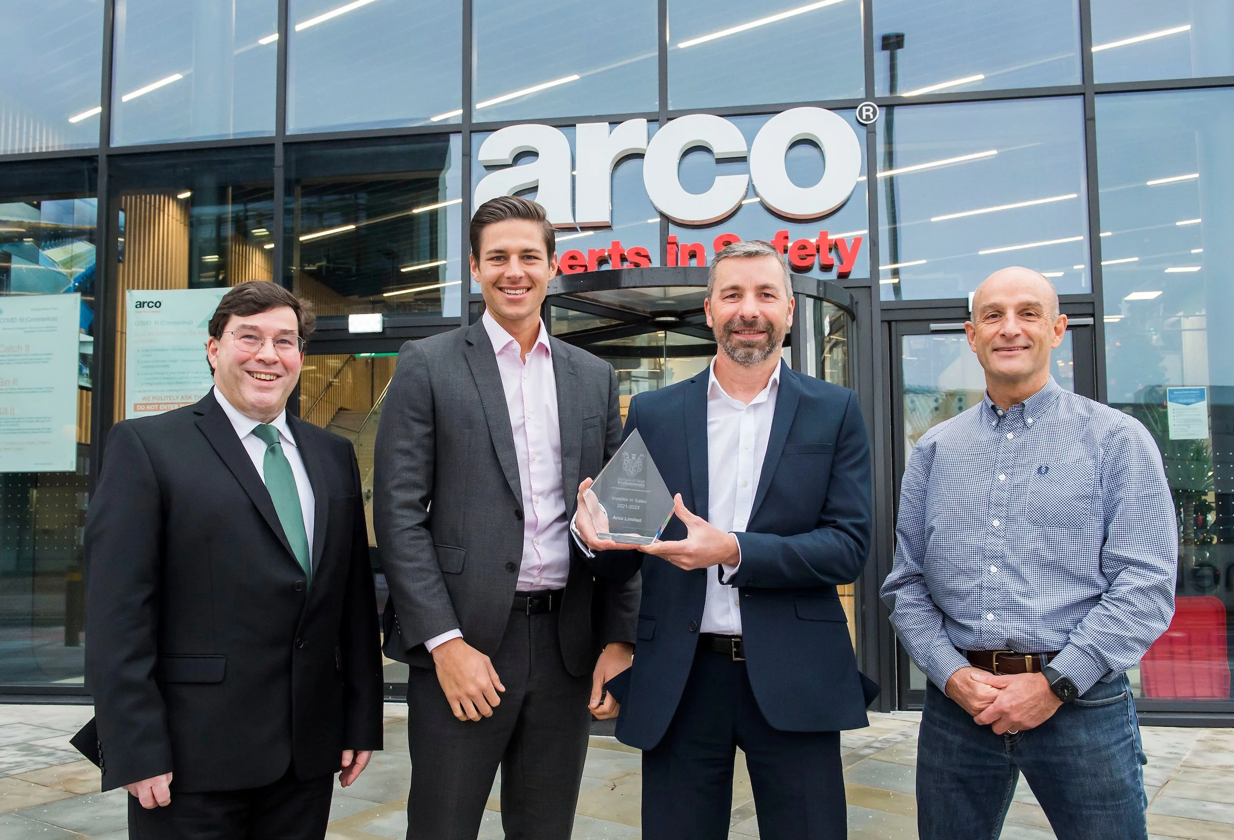 Arco leads safety sector with first ethical sales award — The Hull Story