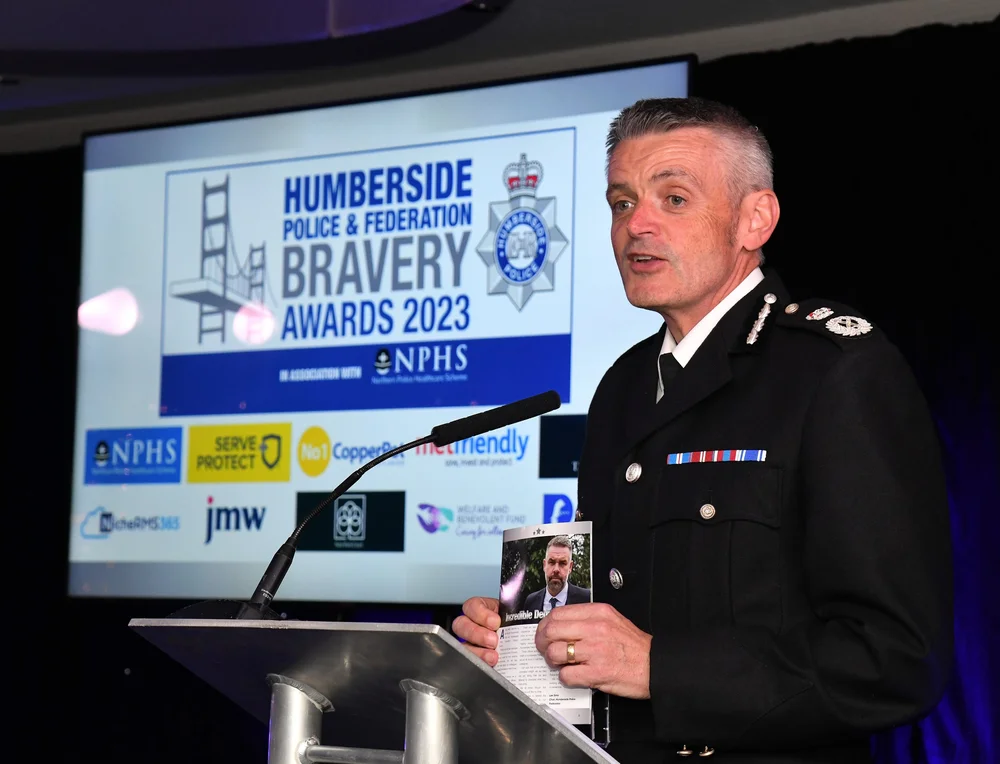 Humberside Police officers honoured at bravery awards — The Hull Story