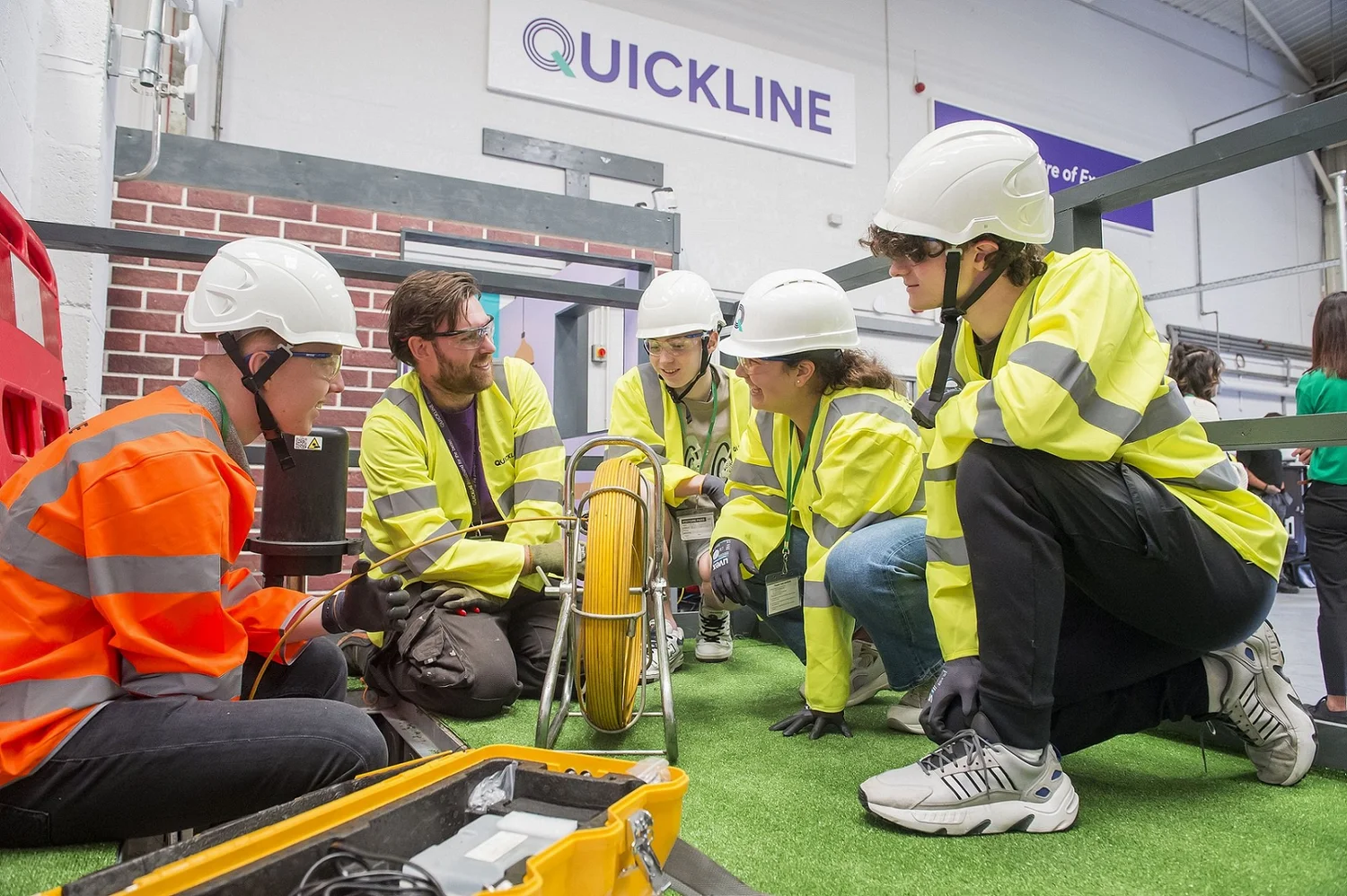 Quickline hosts first educational visit at new training and innovation ...