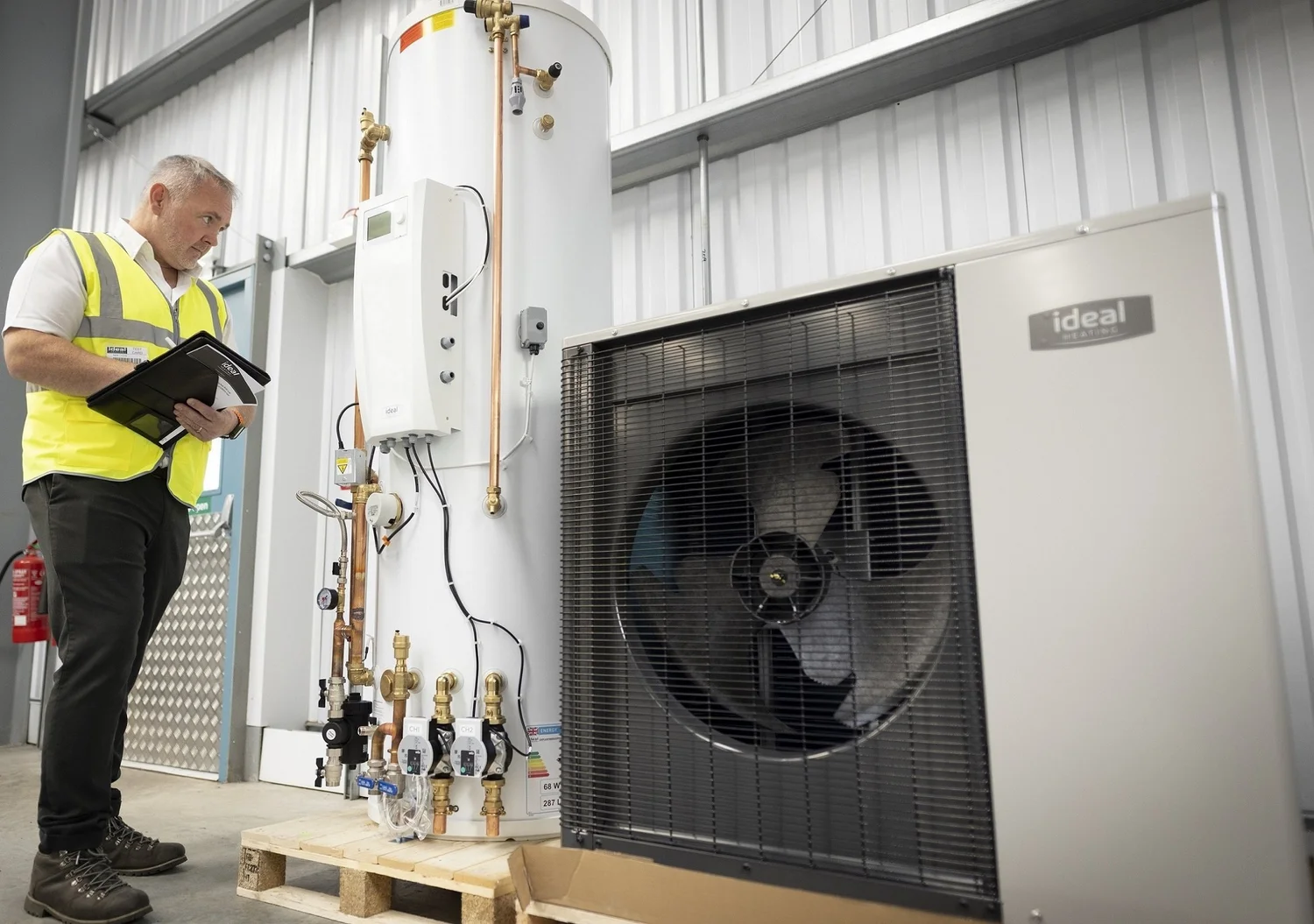 Hull-based Ideal Heating has launched its first UK heat pump production ...