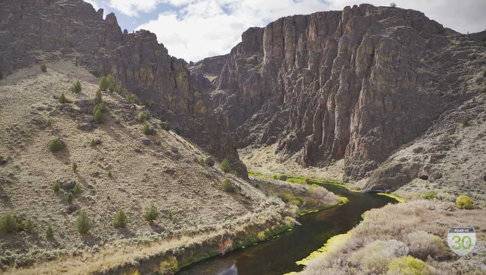 Owyhee Canyonlands Postcard — THE ROAD TO 30