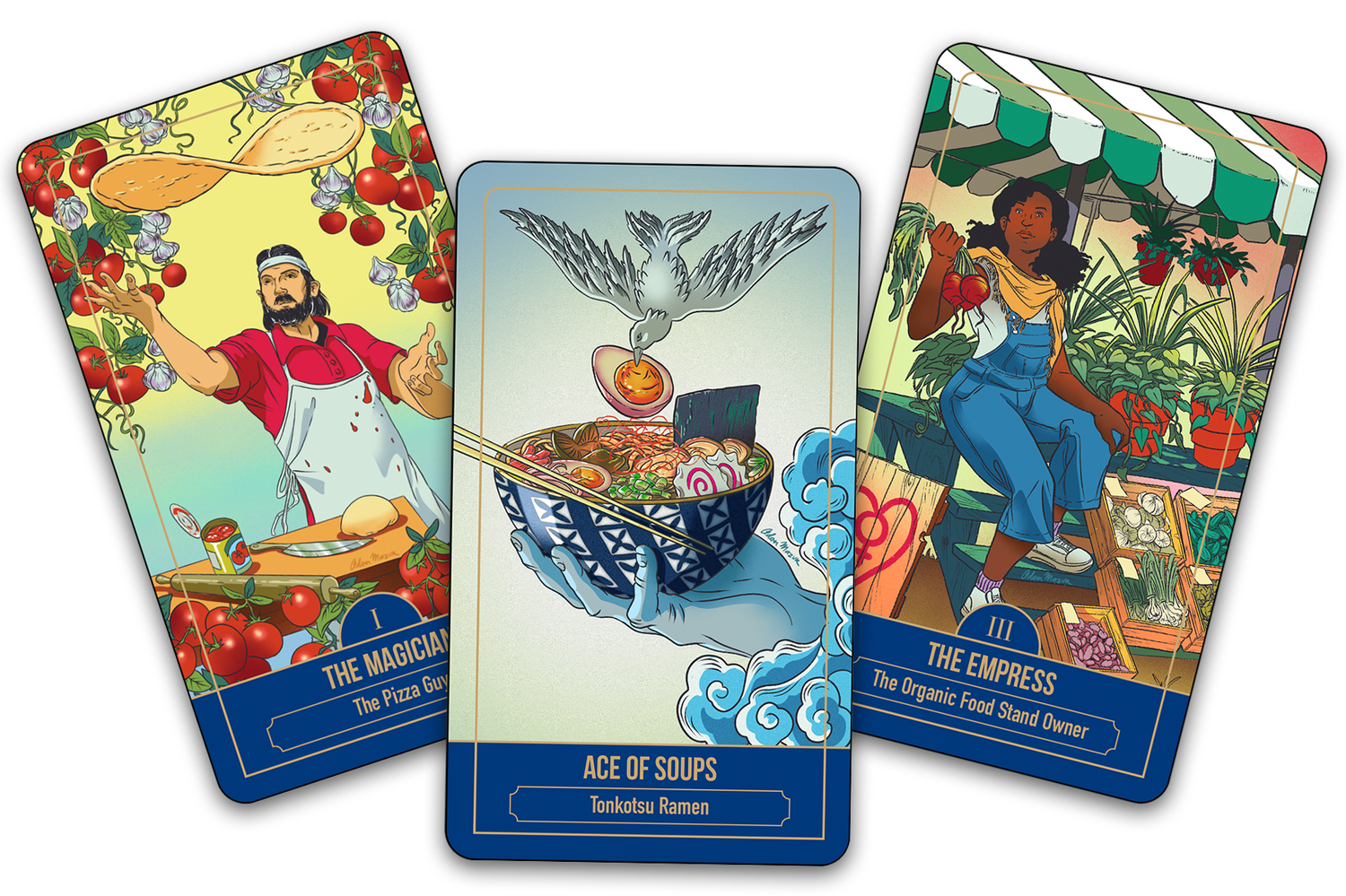 Tasty Tarot: Your Guide to Delicious Divination — Adam Mazur Illustration
