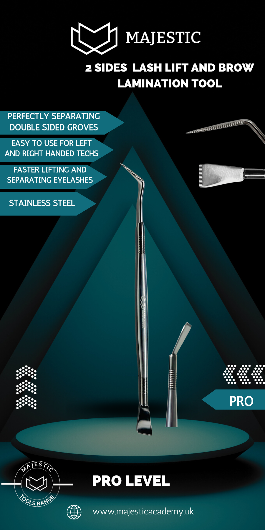 Advanced level tool for lash lifting and brow lamination Majestic Nail ...