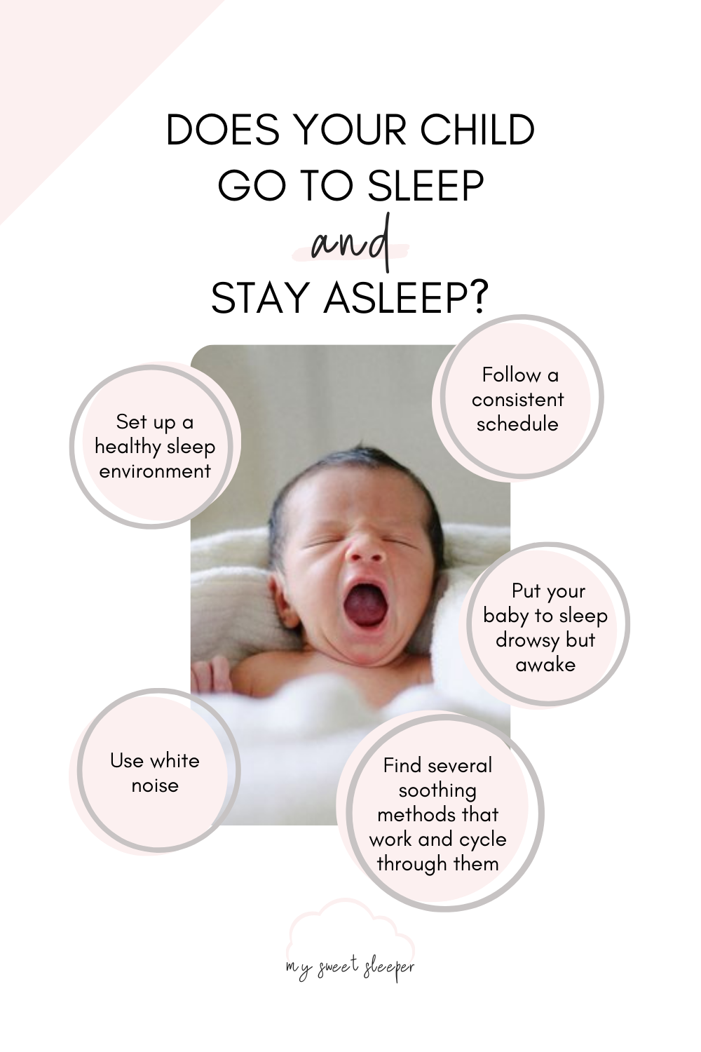 How to get your baby to sleep on their own online