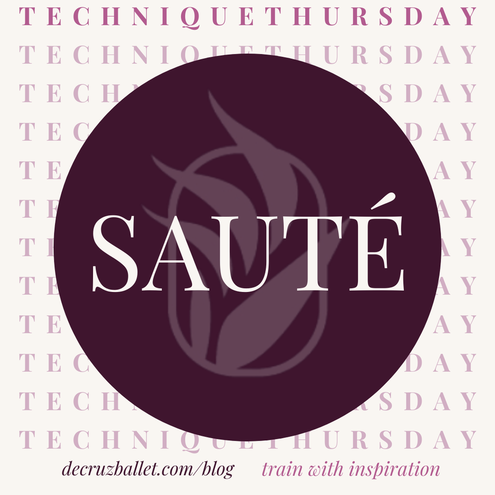 BALLET TERMS 101: How to do a Sauté — DeCruz Ballet