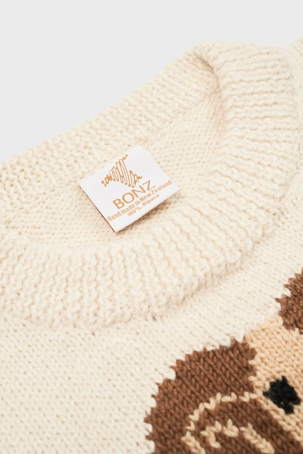 Mixed Patches Jacket (Hand Knitted) — Knight of New Zealand