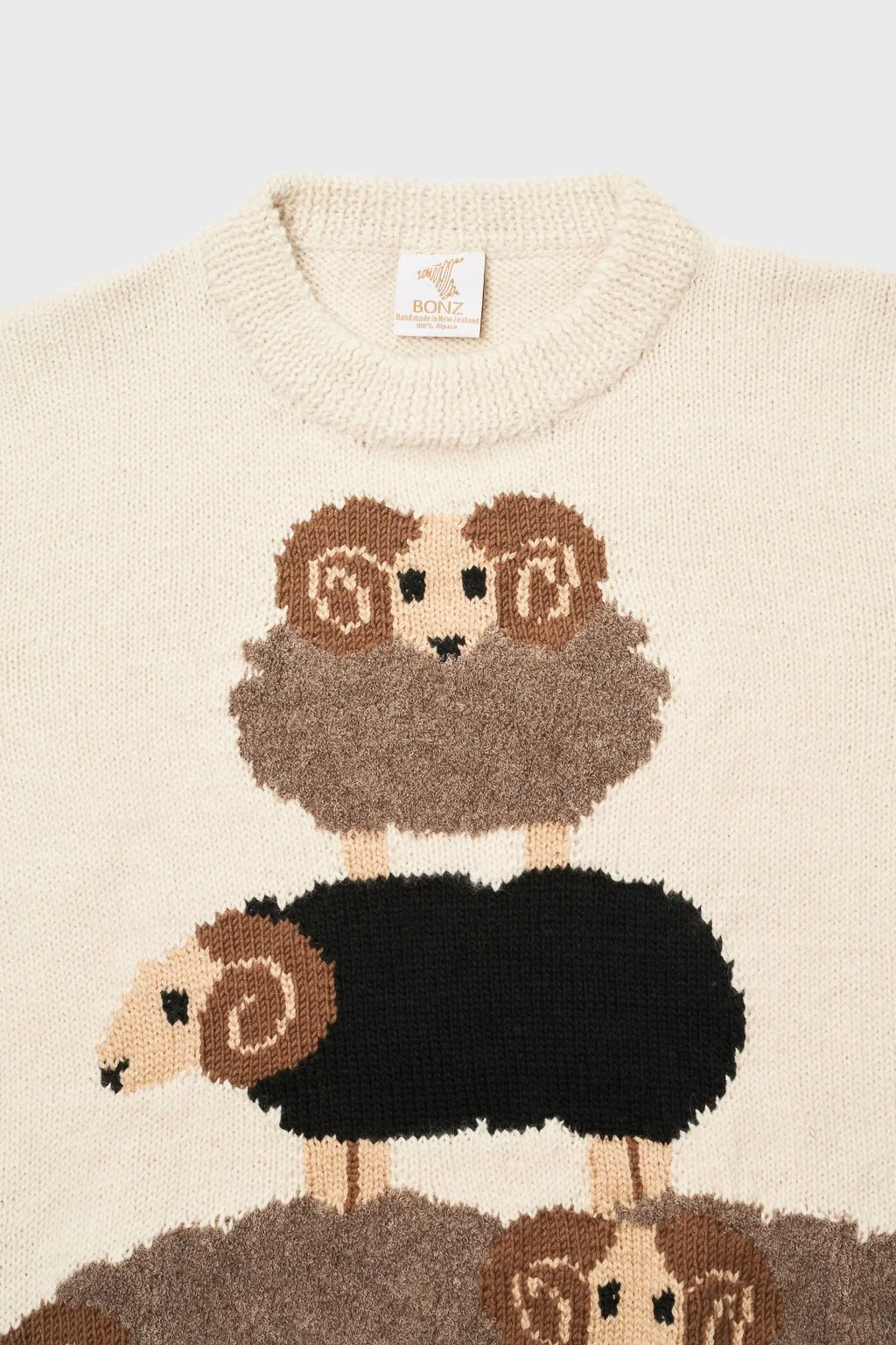 Mixed Patches Jacket (Hand Knitted) — Knight of New Zealand