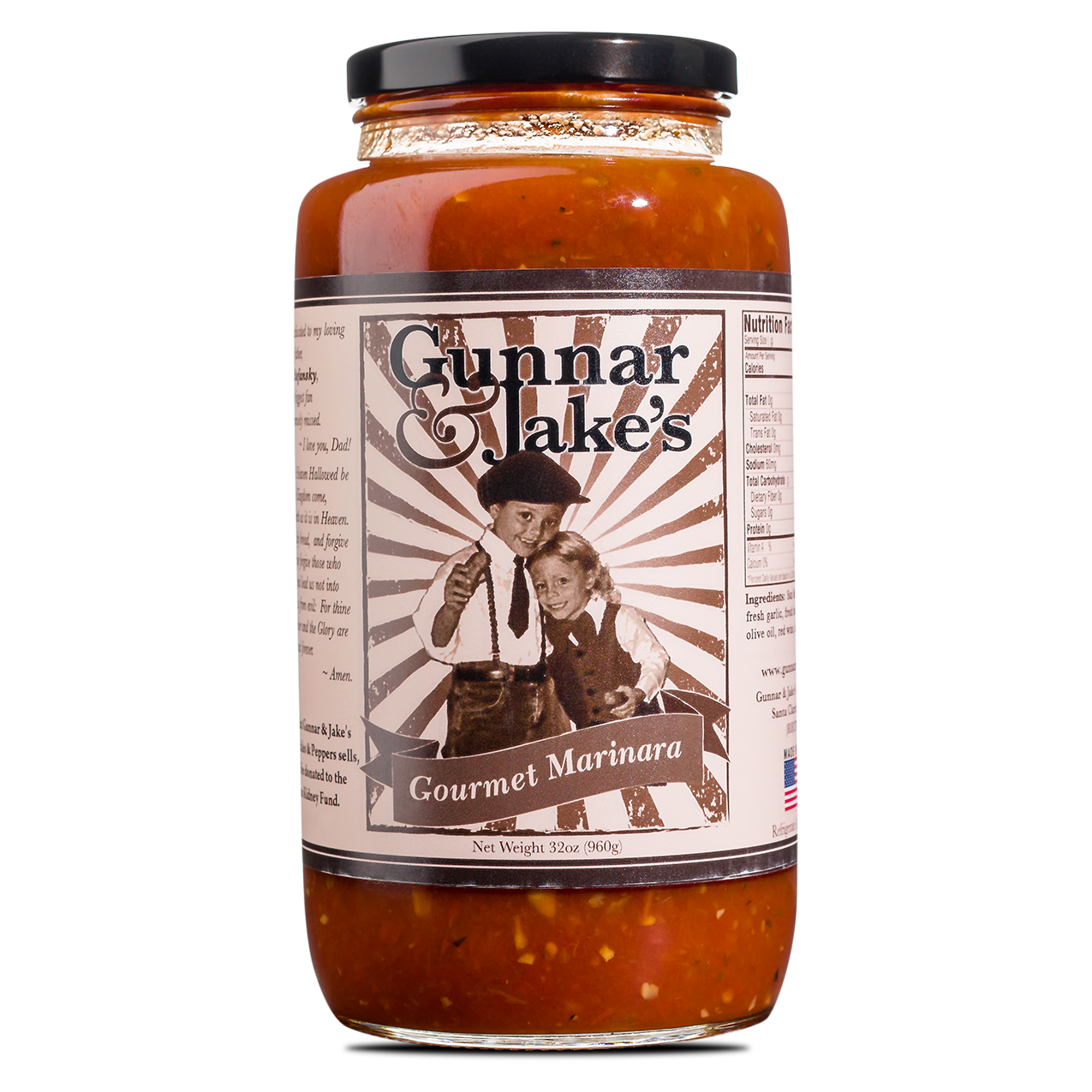 GOURMET MARINARA SAUCE Gunnar Jake s Gourmet Pickles And Peppers Inc gourmet-marinara-sauce-gunnar-jake-s-gourmet-pickles-and-peppers-inc
