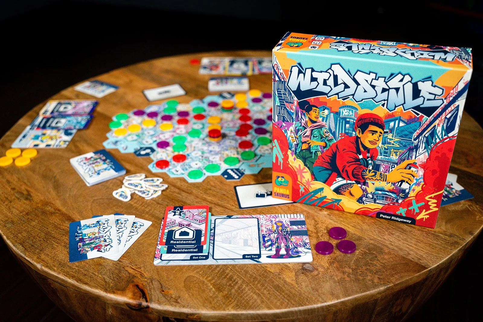 Pandasaurus Games: Wildstyle Board Game Illustration — Jappy Agoncillo ...