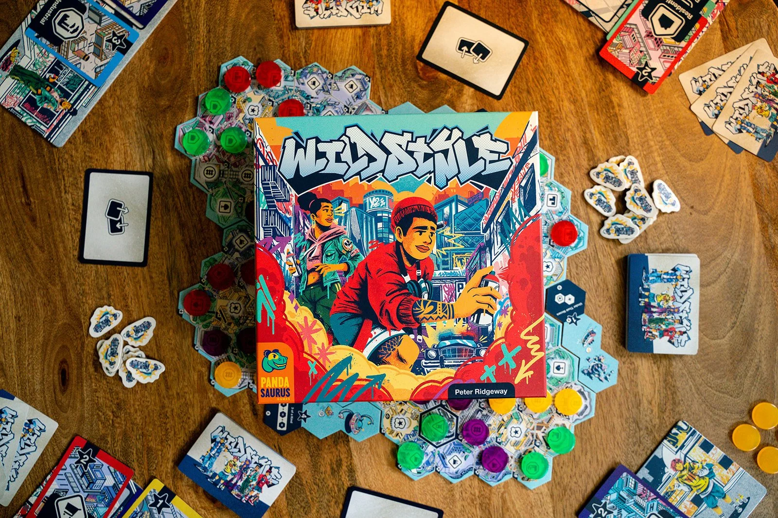Pandasaurus Games: Wildstyle Board Game Illustration — Jappy Agoncillo ...