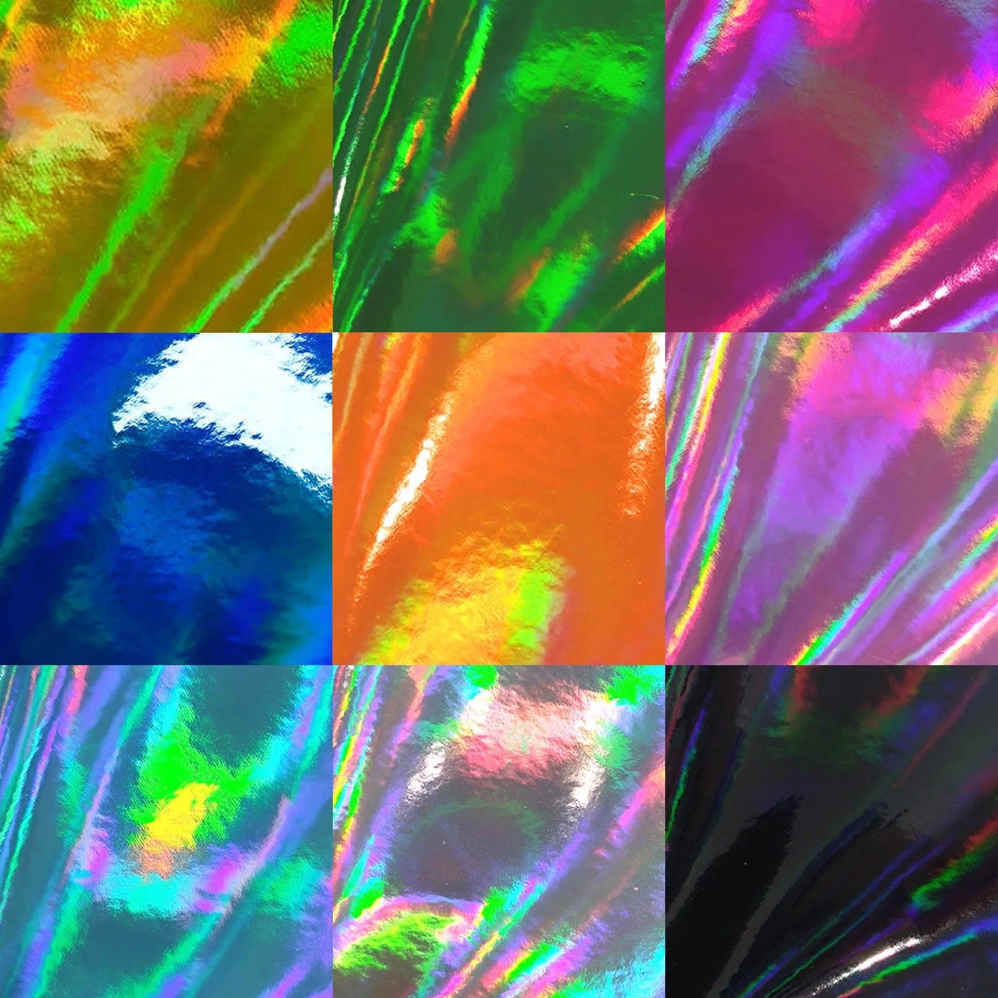 Holographic PVC Fabric — Quick Change Designs