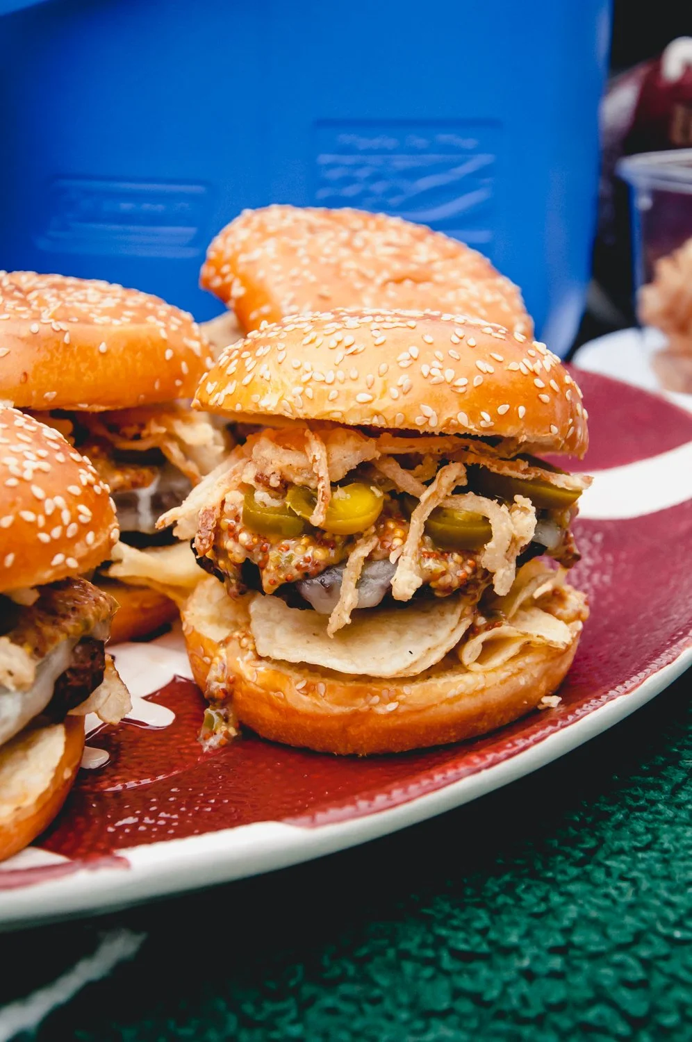 Broad Street Butcher — Meadowlands Tailgate Burger with Bolero Snort