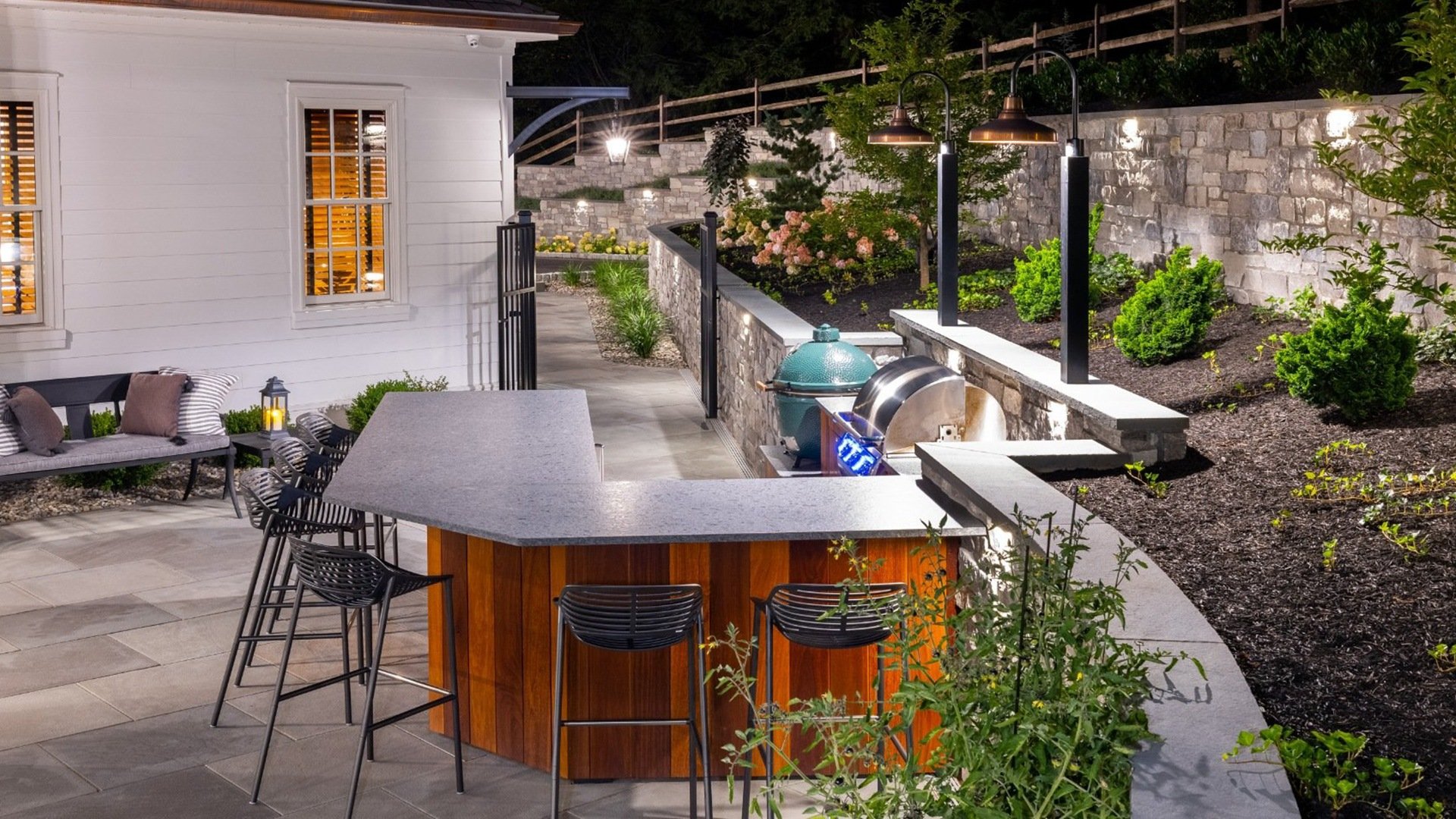 Unilock Patio Pavers, Inground Pools Mechanicsburg PA | GoldGlo Landscapes