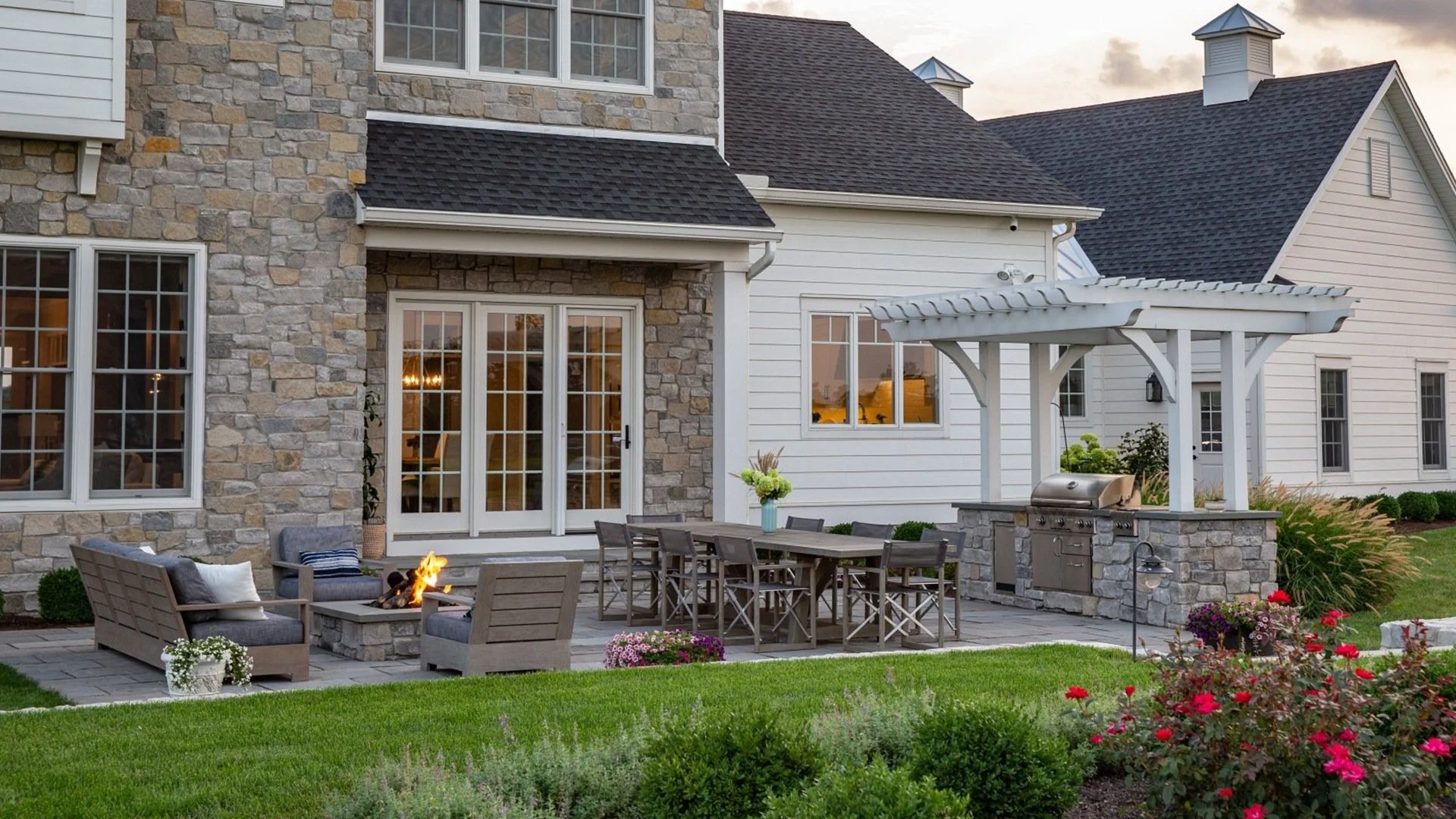Unilock Patio Pavers, Inground Pools Mechanicsburg PA | GoldGlo Landscapes